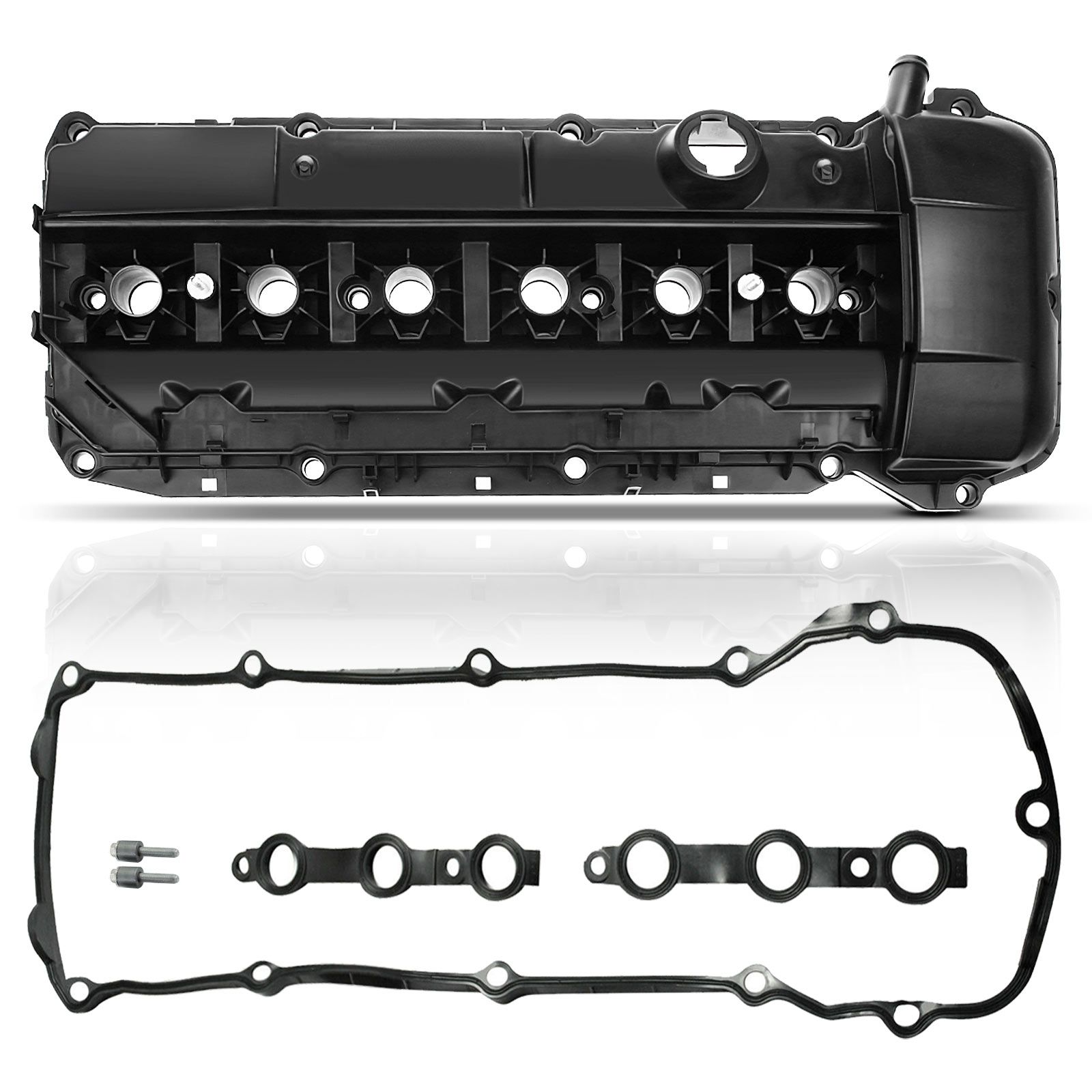 Engine Valve Cover with Gasket for BMW E46 320i 325i 330i E39 525i X3 ...