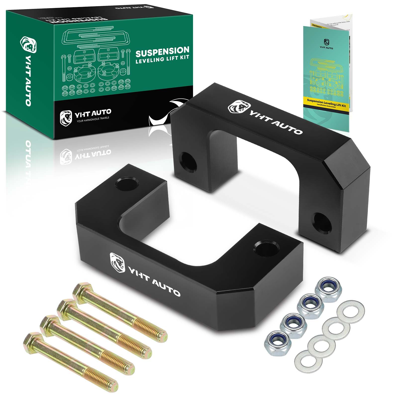 2-inch Front Leveling Lift Kit for Chevrolet Silverado 1500 07-19 Tahoe ...