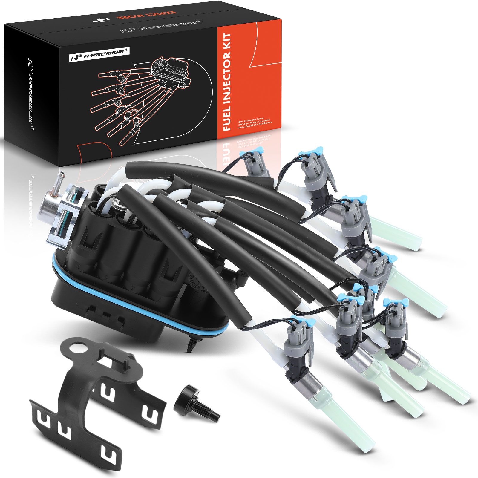 Central Multi-Port Fuel Injectors Injection for Chevy GMC Pickup 5.0L 5 ...