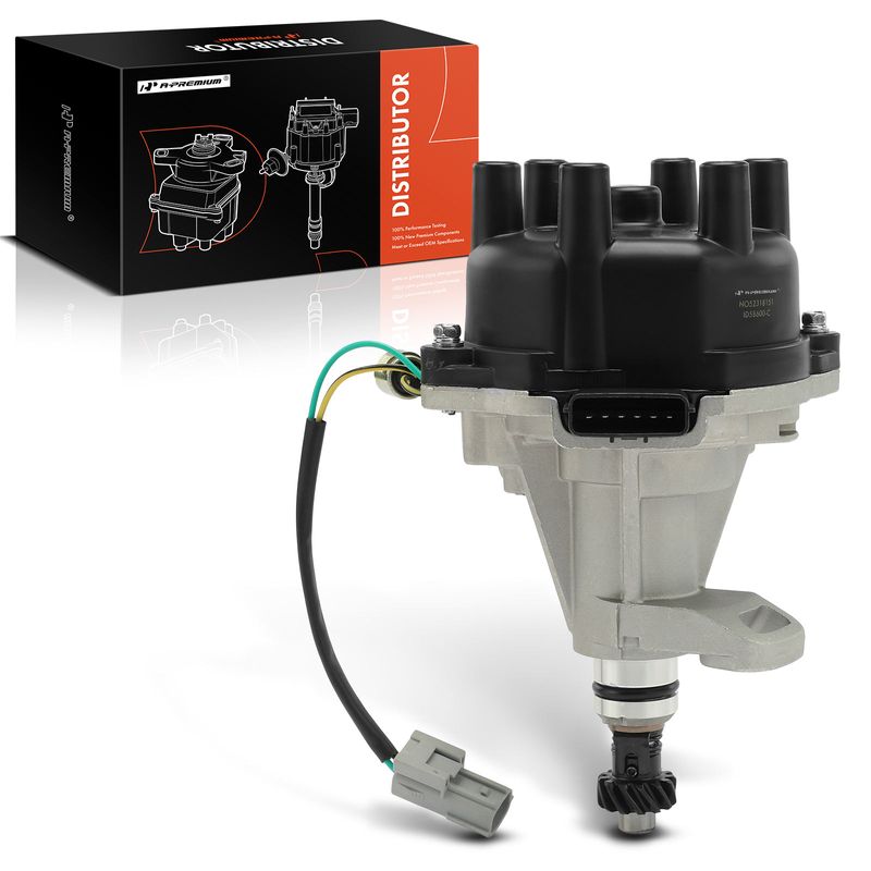 Ignition Distributor with Cap & Rotor for Nissan Frontier 99-04 ...