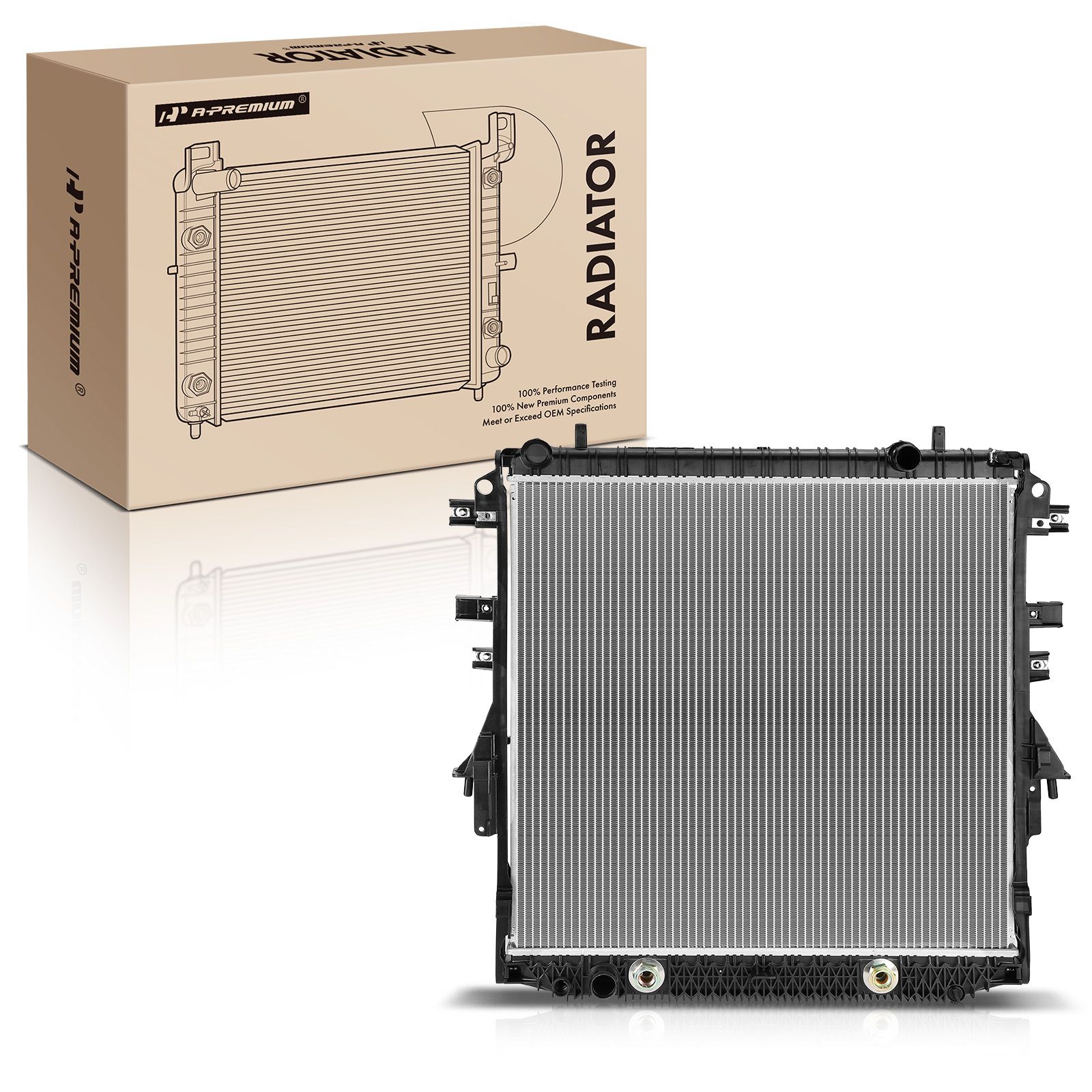Aluminum Radiator without Oil Cooler for Chevrolet Colorado GMC 2015 ...