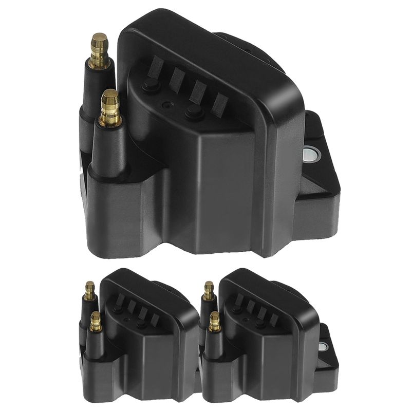 3 Pcs Ignition Coils with 2 Pins for 2005 Chevrolet Impala 3.8L V6