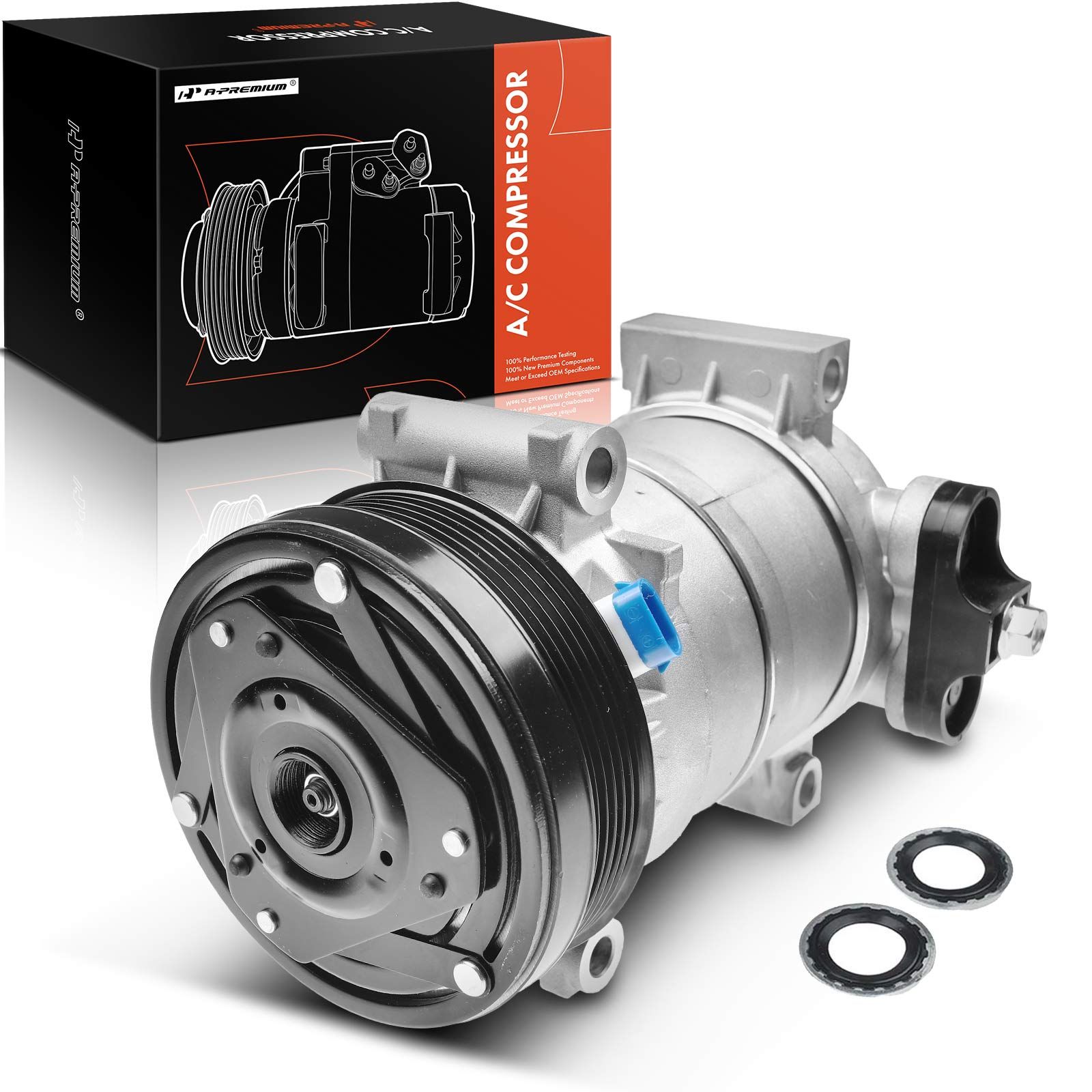 AC Compressor with Clutch for Chevy K1500 2500 3500 P30 96-99 GMC C1500 ...