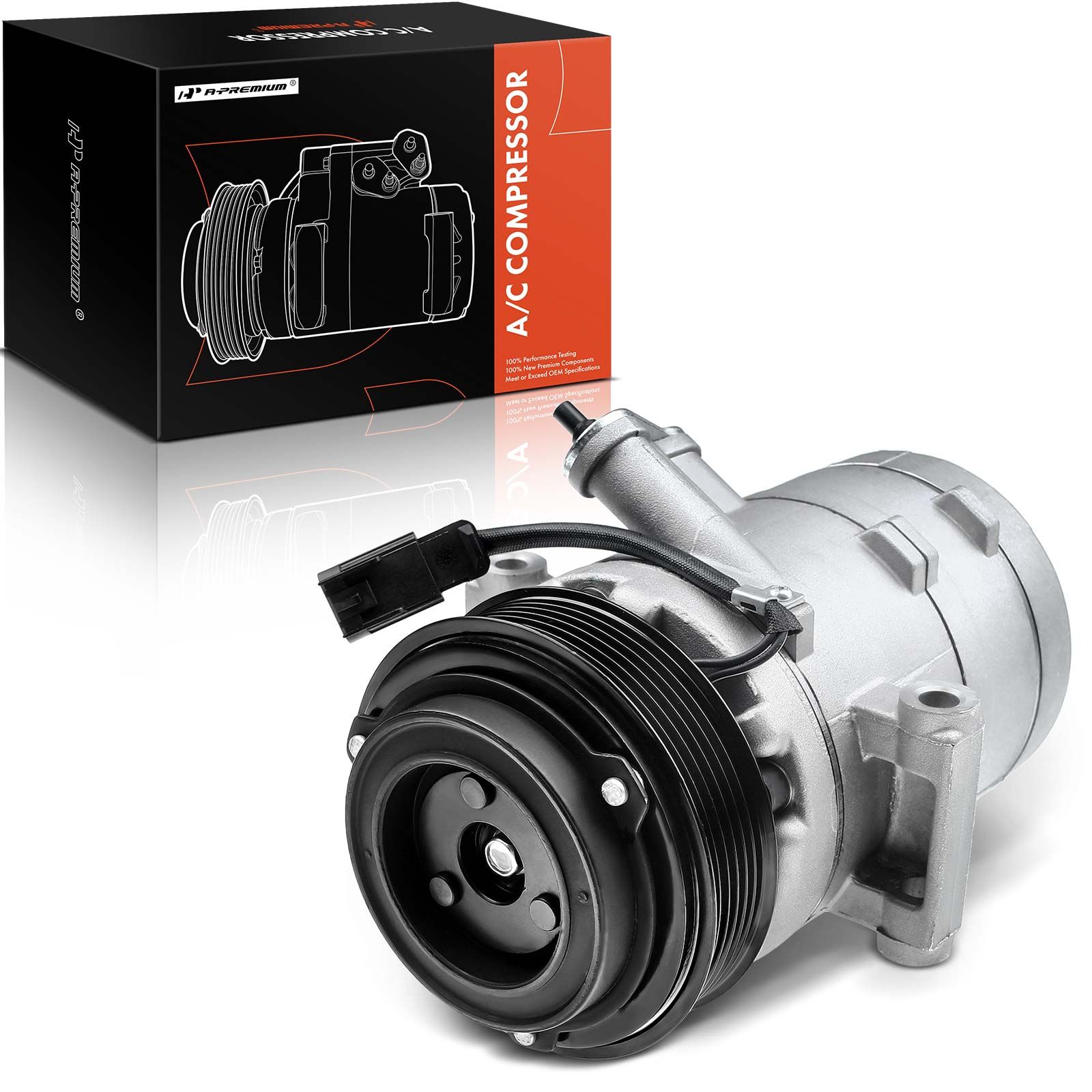 AC Compressor with Clutch & Pulley for Ford Fusion 2010-2012 Lincoln ...