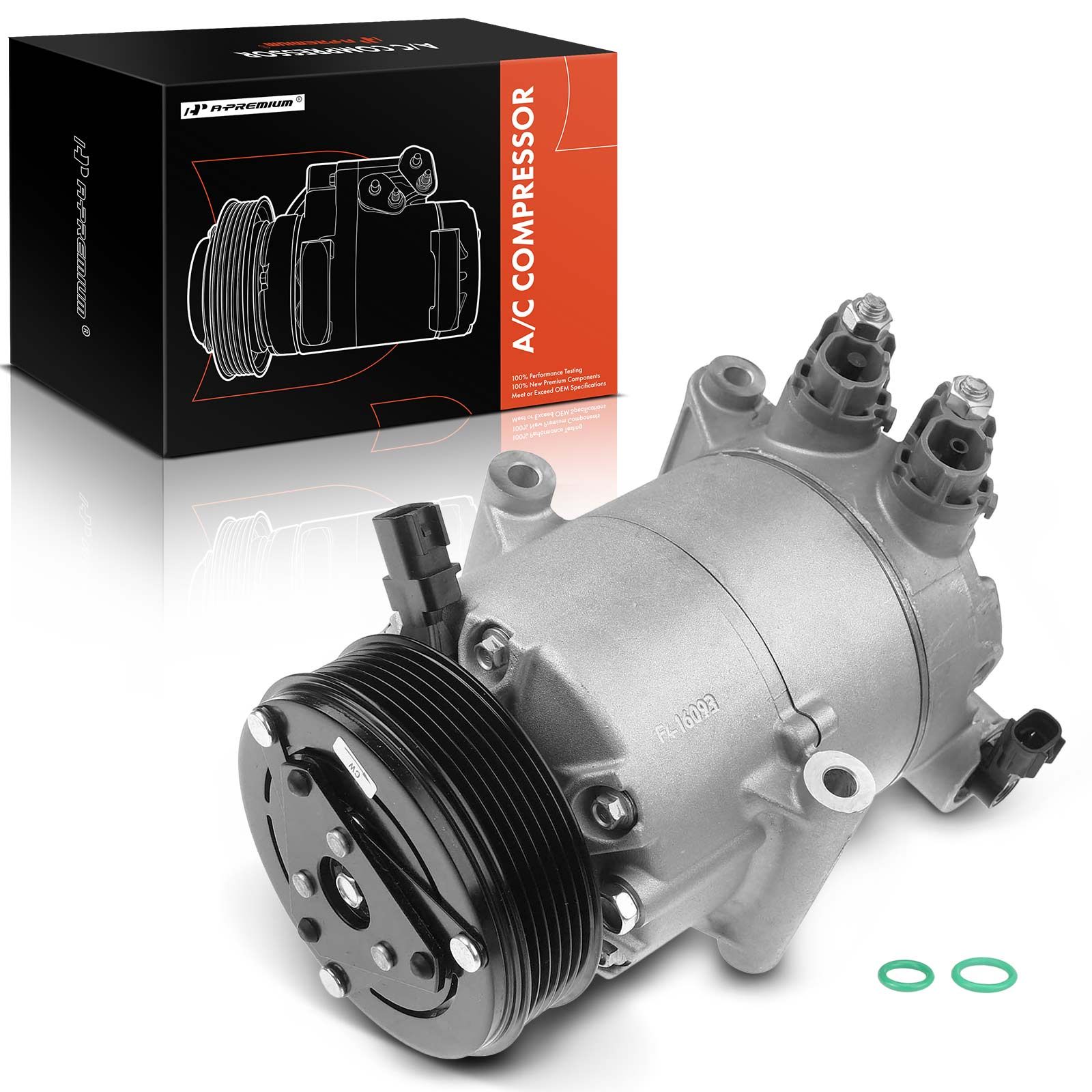 AC Compressor with Clutch & Pulley for Ford Escape 2013-2019 Transit ...