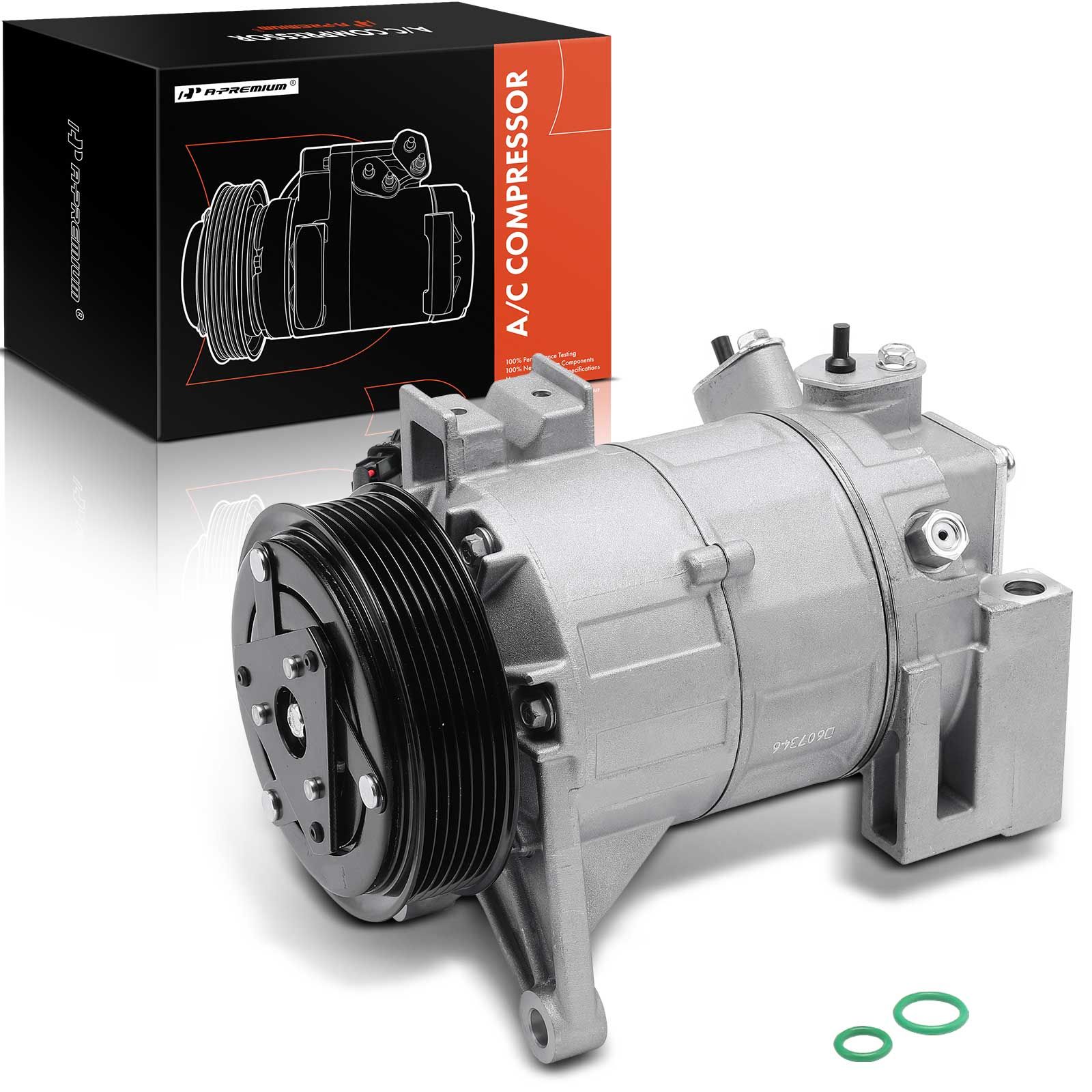 AC Compressor with Clutch & Pulley for 2013 Nissan Altima | A-Premium