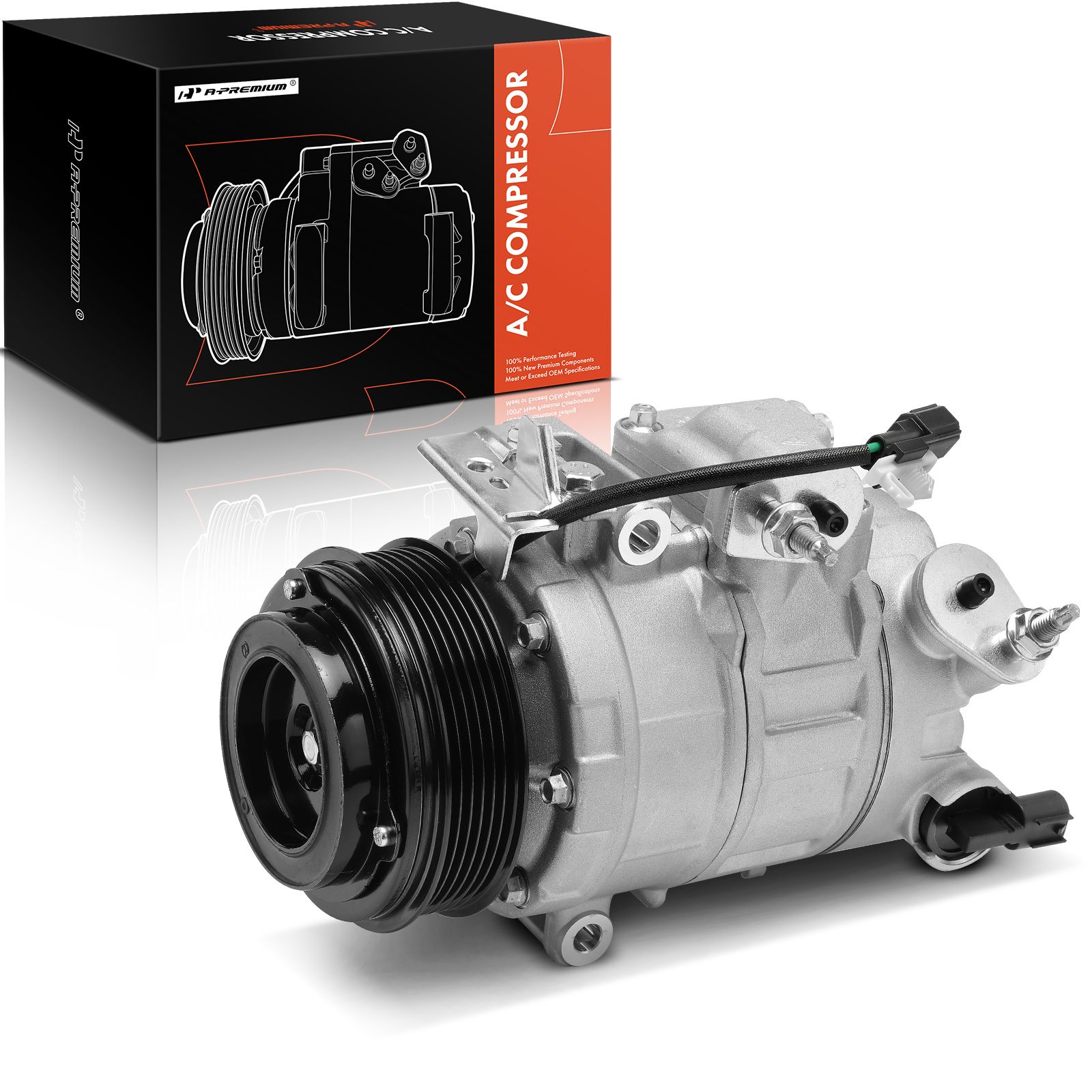 AC Compressor for Ford Edge 15-18 GT Lincoln Continental MKZ 17-20 MKX ...