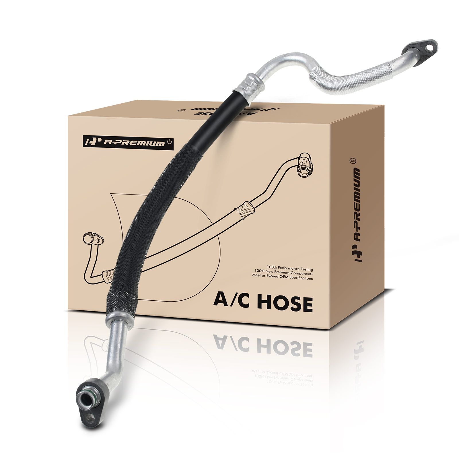 AC Suction Hose for Ford E-150 2007-2014 E-250 F-450 Super Duty | A-Premium