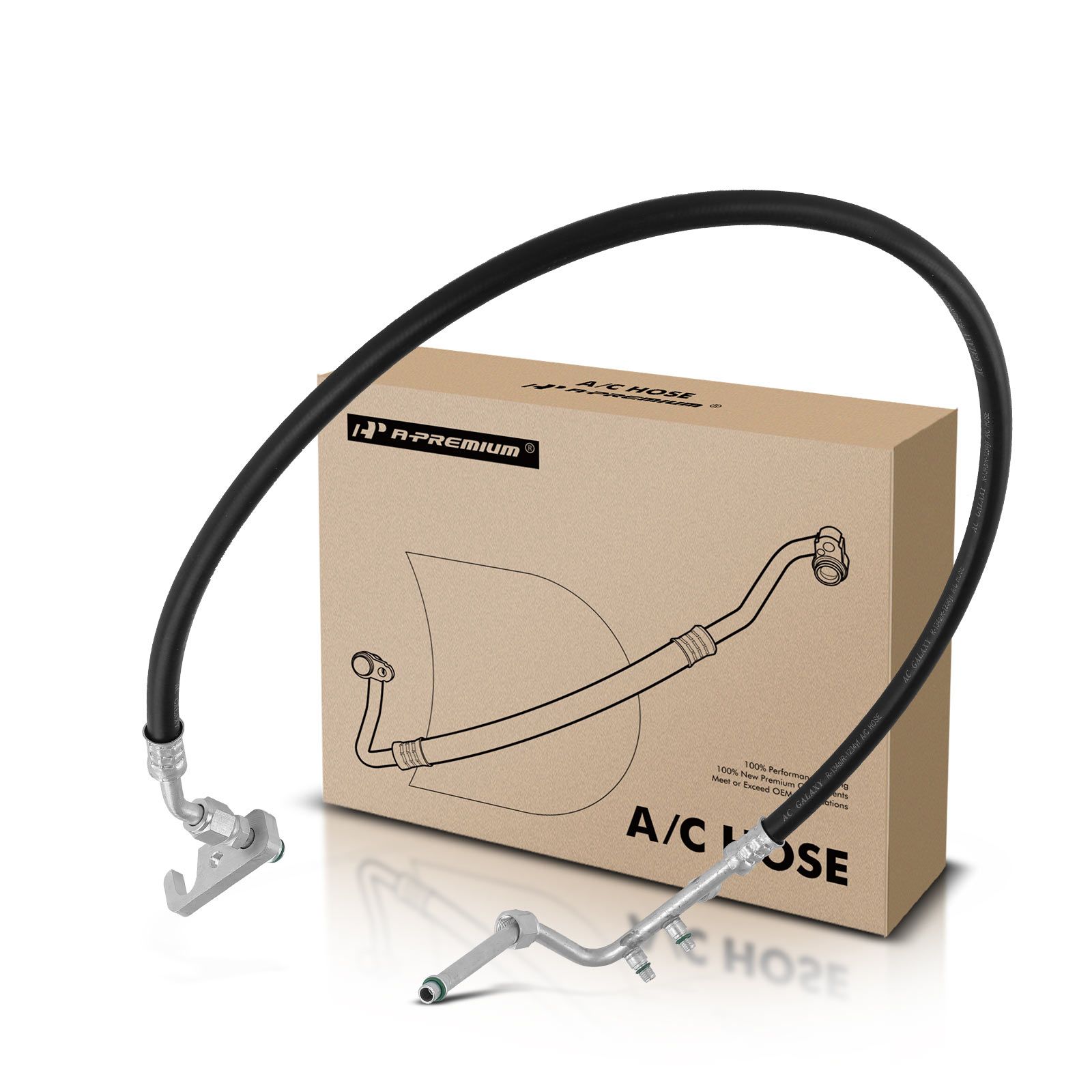 AC Hose Discharge Line for Kenworth T370 C500 T600A T700 T880 548CH | A ...