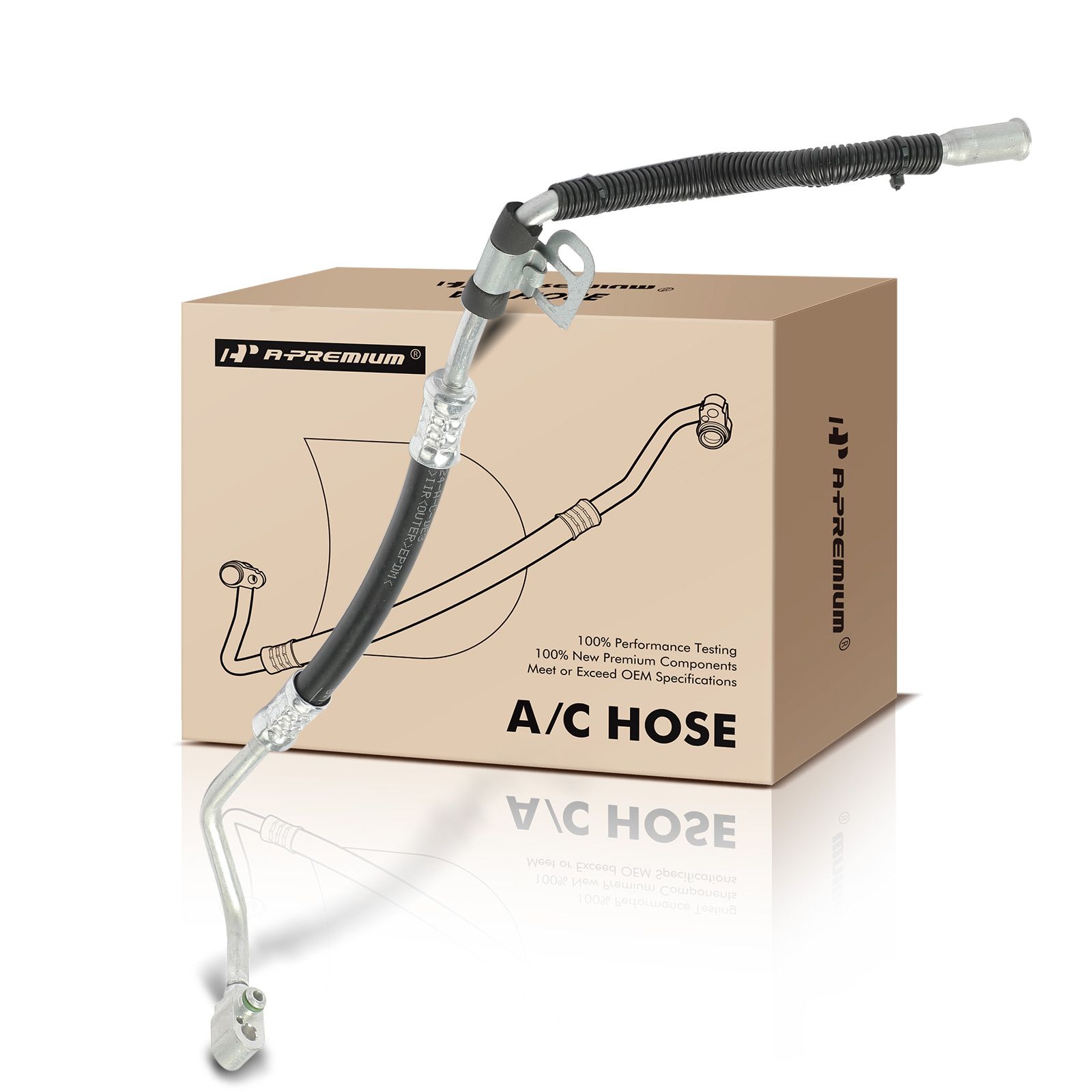 AC Liquid Line for Ford Edge 2012-2014 Condenser to Evaporator | A-Premium