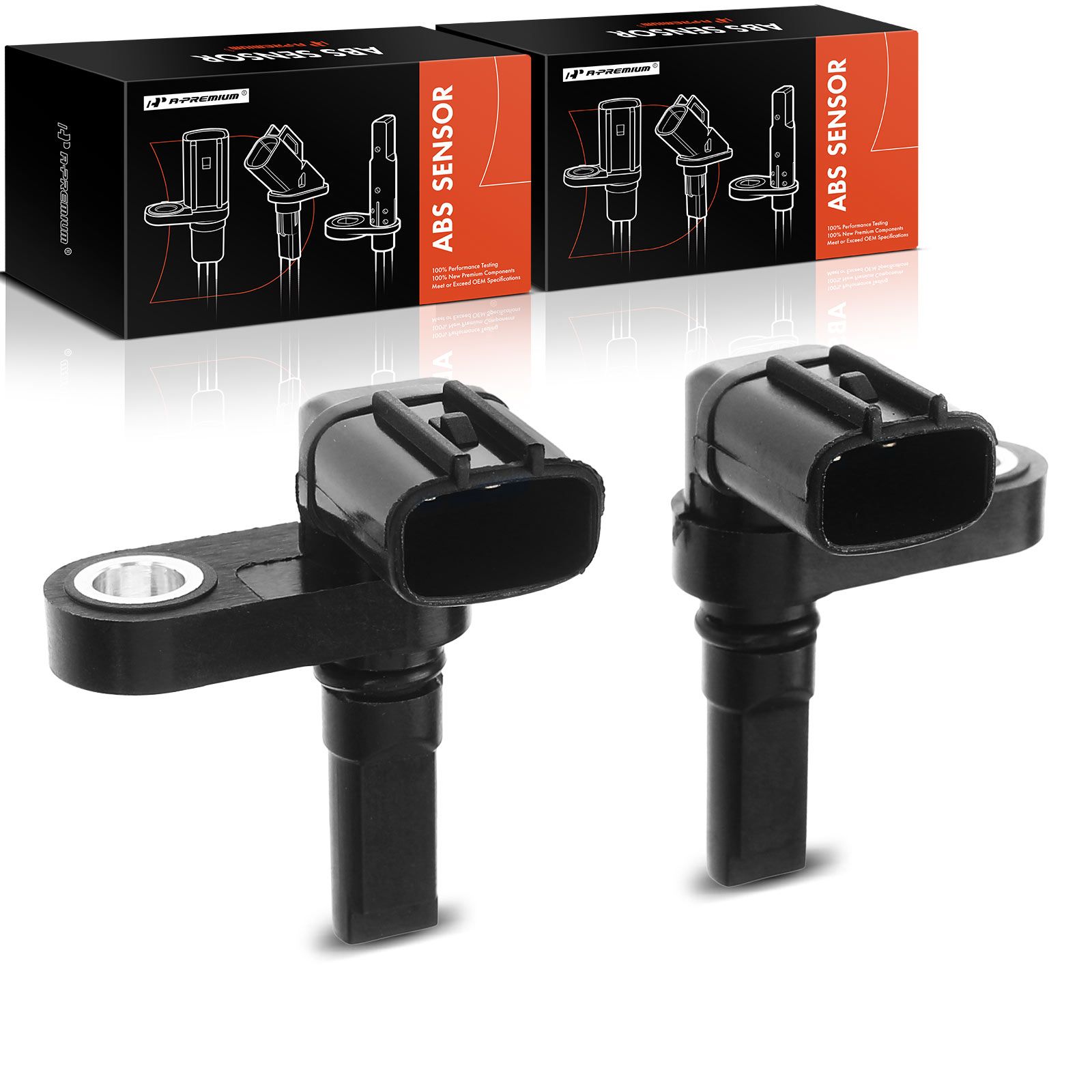 2 Pcs Front or Rear ABS Wheel Speed Sensors for Toyota 4Runner Tacoma ...