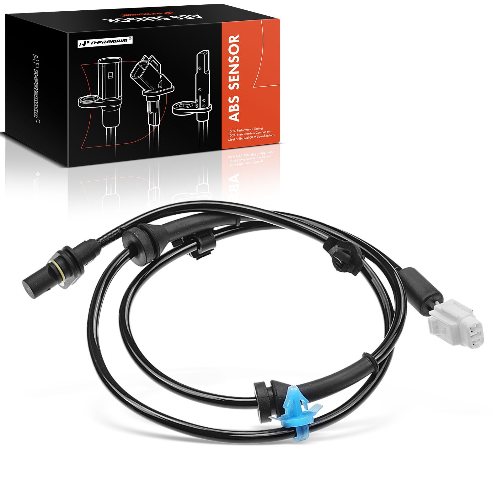 Rear Passenger ABS Wheel Speed Sensor for Suzuki SX4 2007-2012 L4 2.0L ...