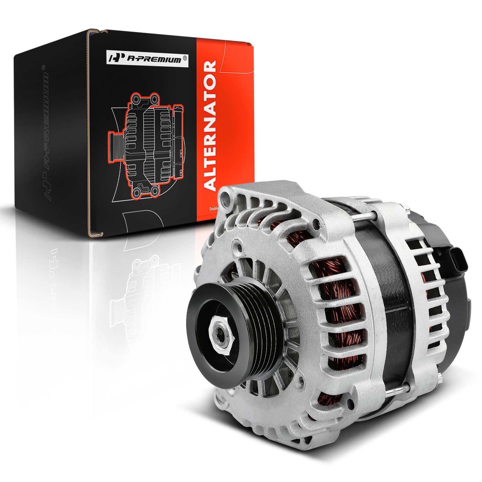 Alternator 160A 12V CW 6-Groove for 2008 Chevrolet Silverado 1500 5.3L ...