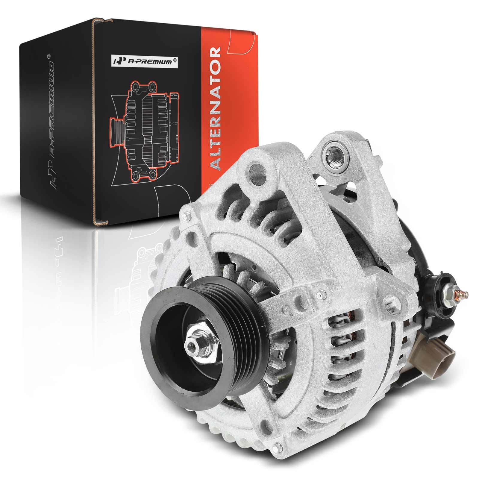 Alternator 100A 12V CW 6-Groove Pulley for 2005 Toyota Highlander 3.3L ...