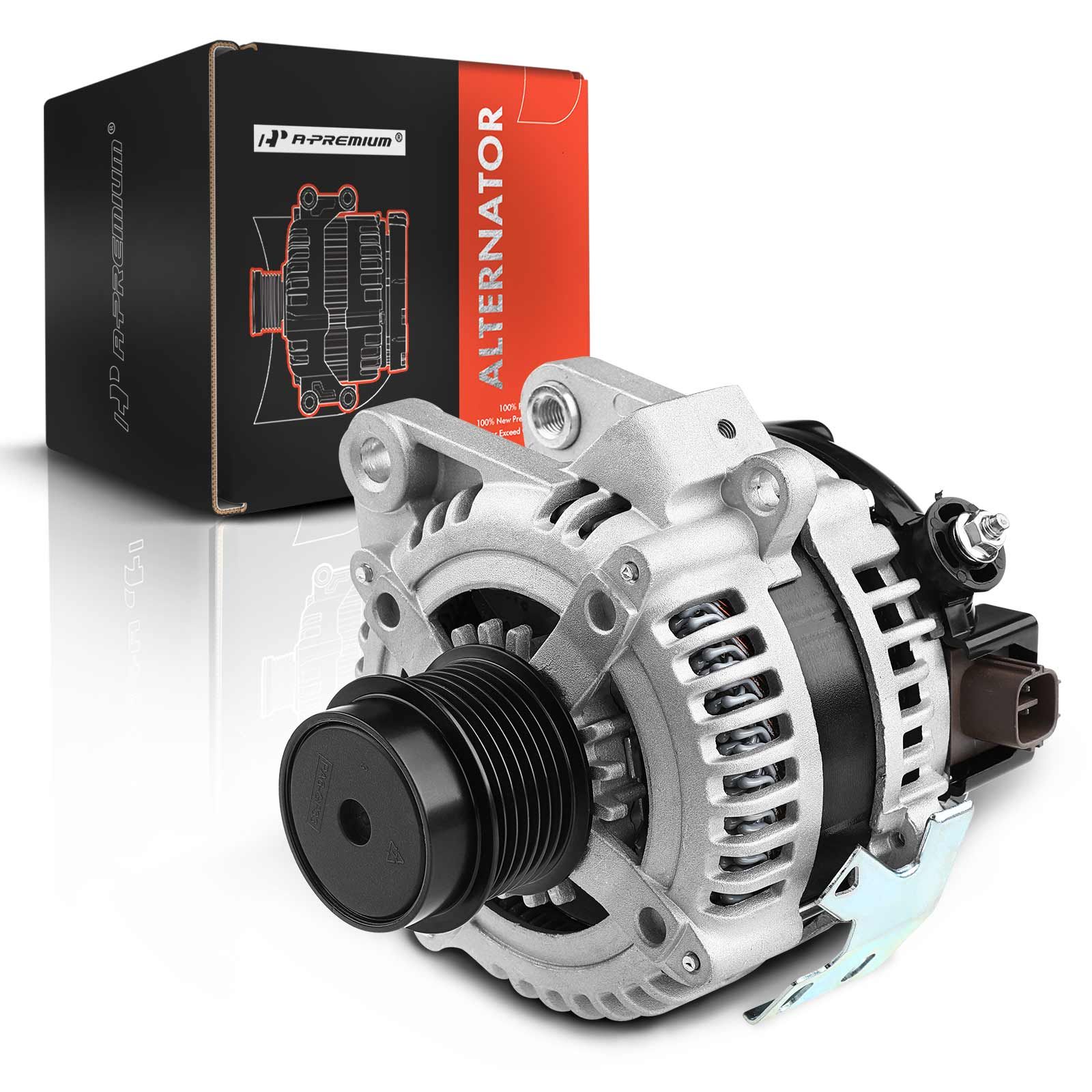 Alternator 100A 12V CW 7-Groove Decoupler for Toyota Camry 07-09 Matrix ...