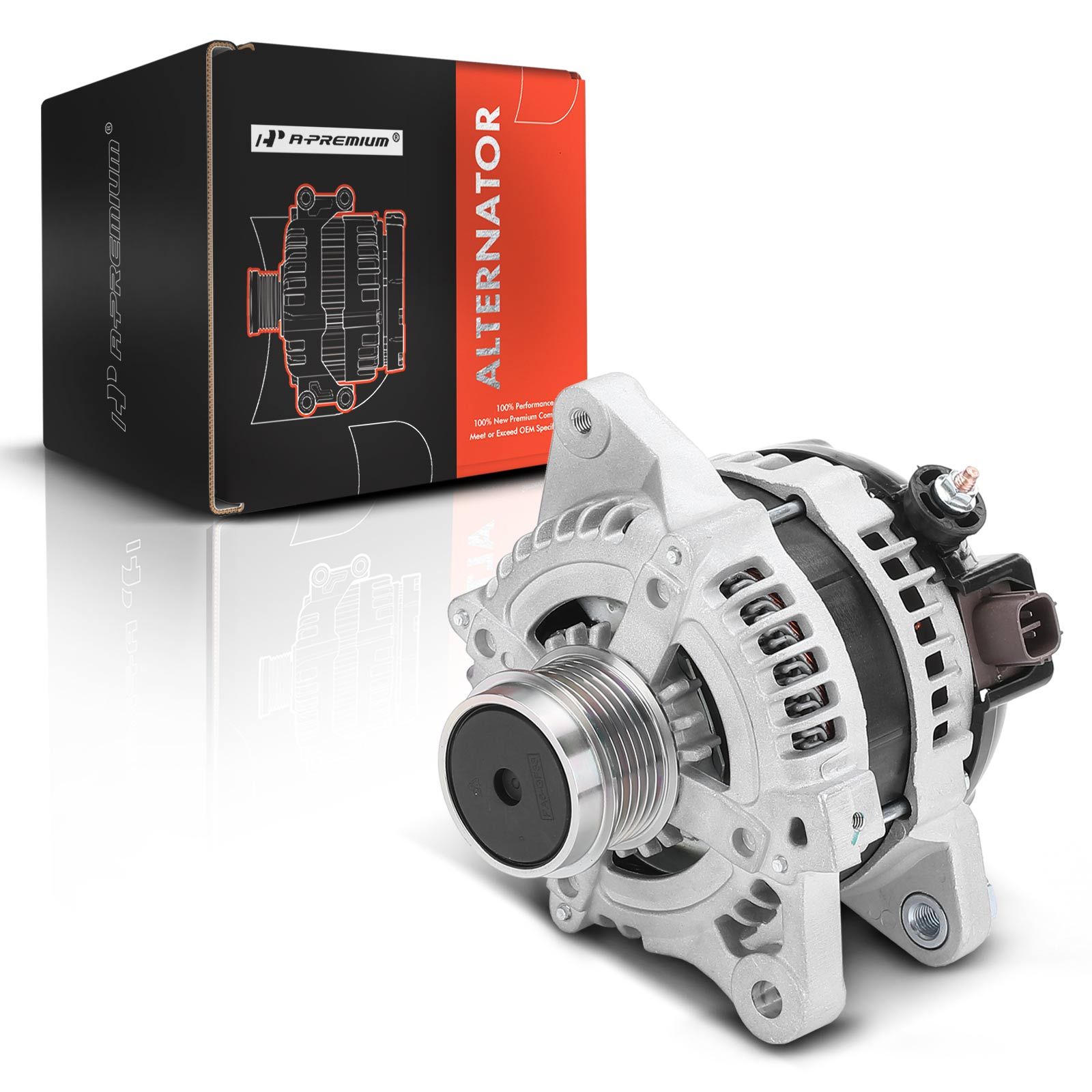 Alternator 12V CW 6-Groove Clutch Pulley for Toyota Corolla Matrix 11 ...