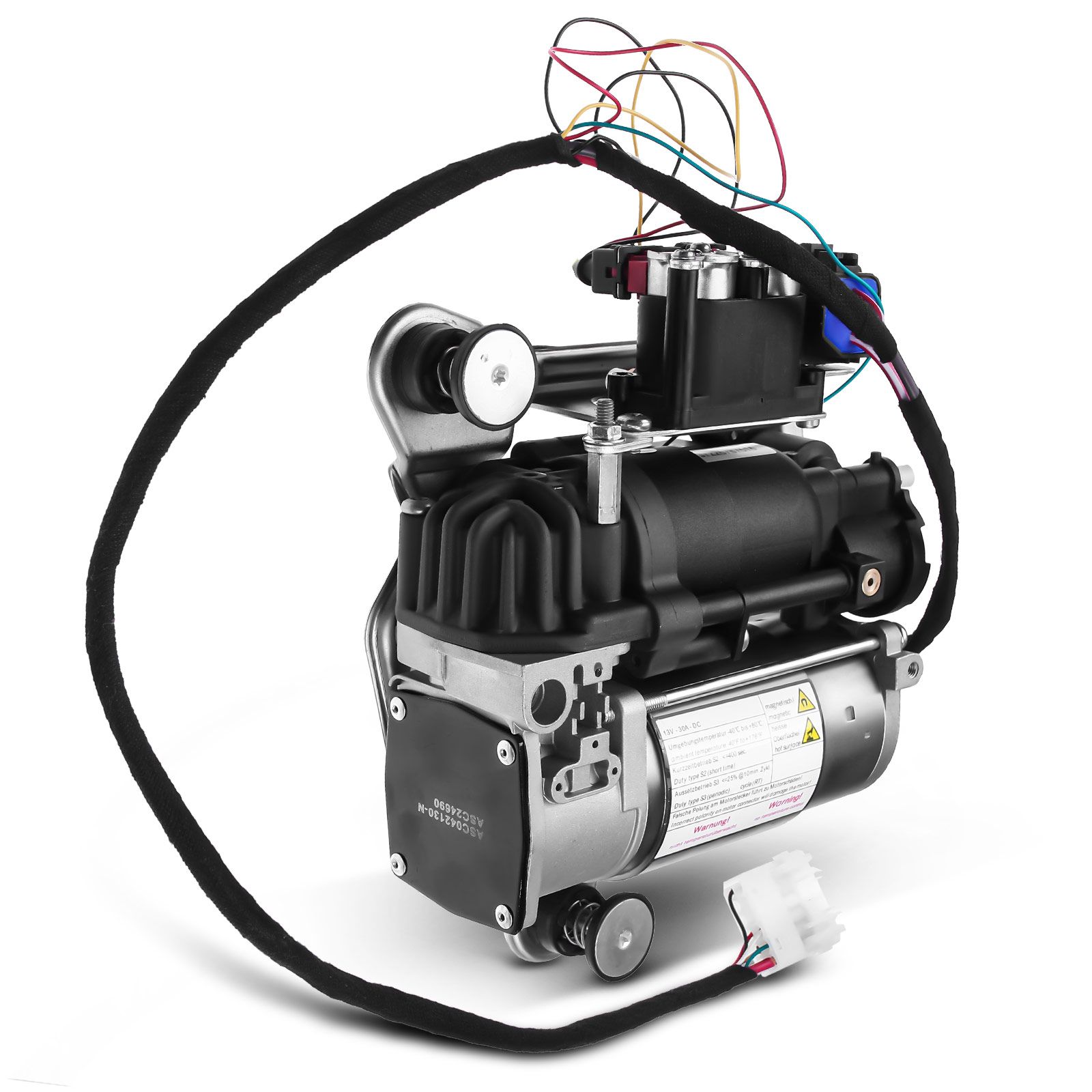 Air Suspension Compressor with Bracket for BMW 525i 528i 745i 745Li ...