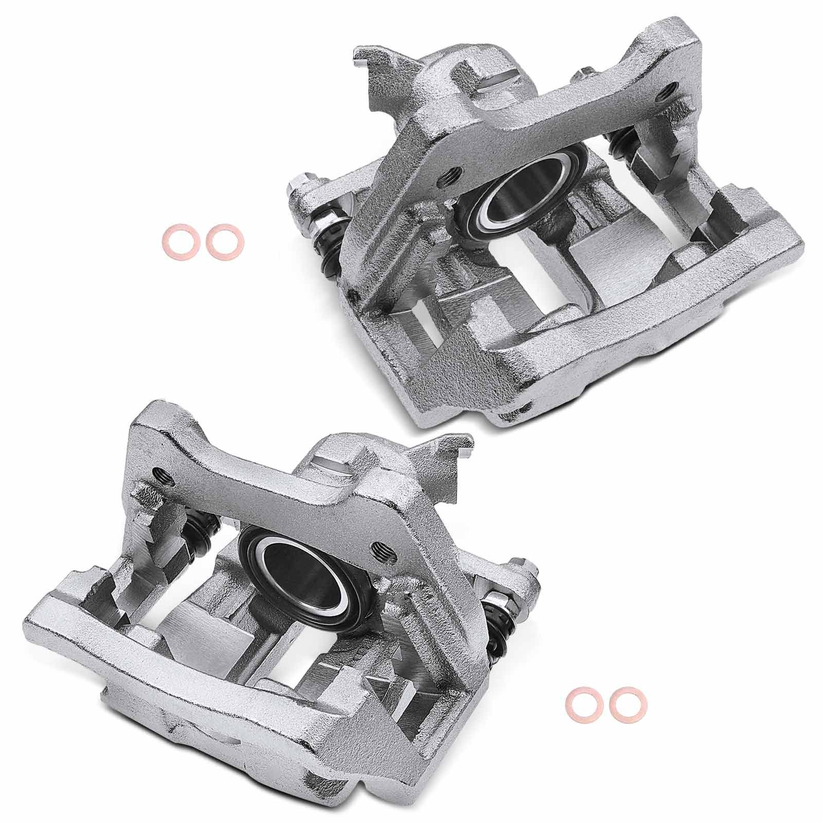2 Pcs Rear Disc Brake Calipers with Bracket for Land Rover LR3 2005 ...