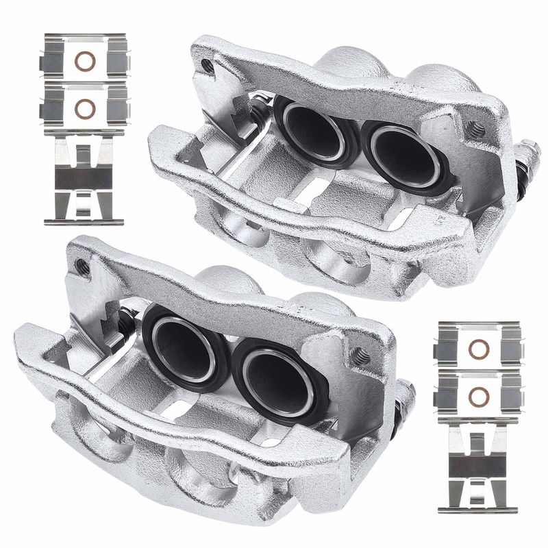 2 Pcs Front Disc Brake Calipers for Ford Ranger 1995-1997 Mazda B2300 ...