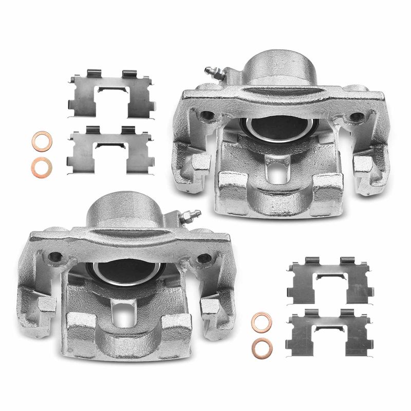 2 Pcs Front Disc Brake Calipers for Chevy Tracker Suzuki Vitara 1999-2004