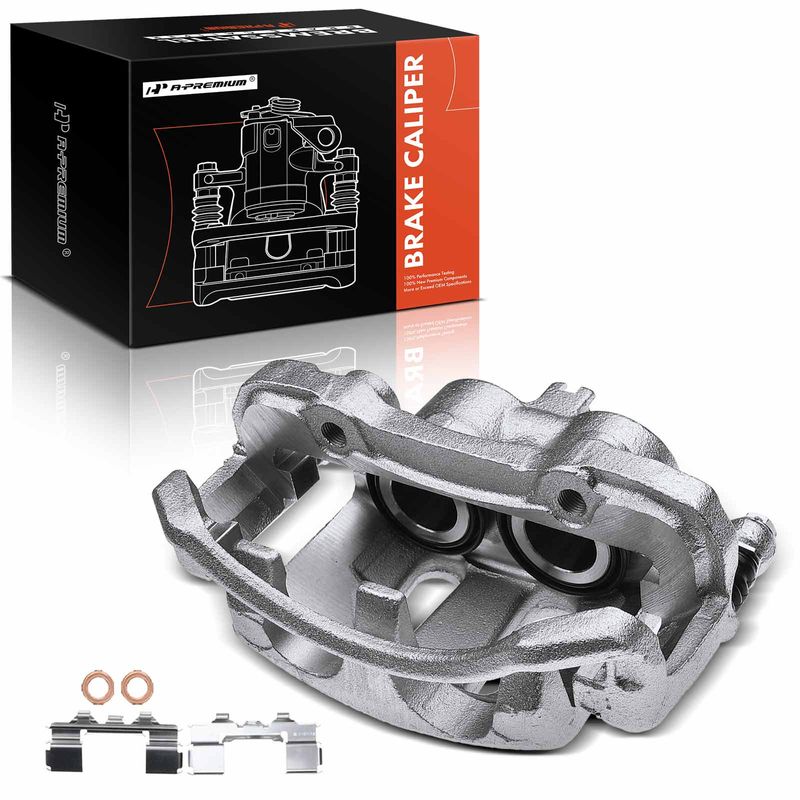 Front Passenger Brake Caliper with Bracket for Nissan D21 NP300 ...