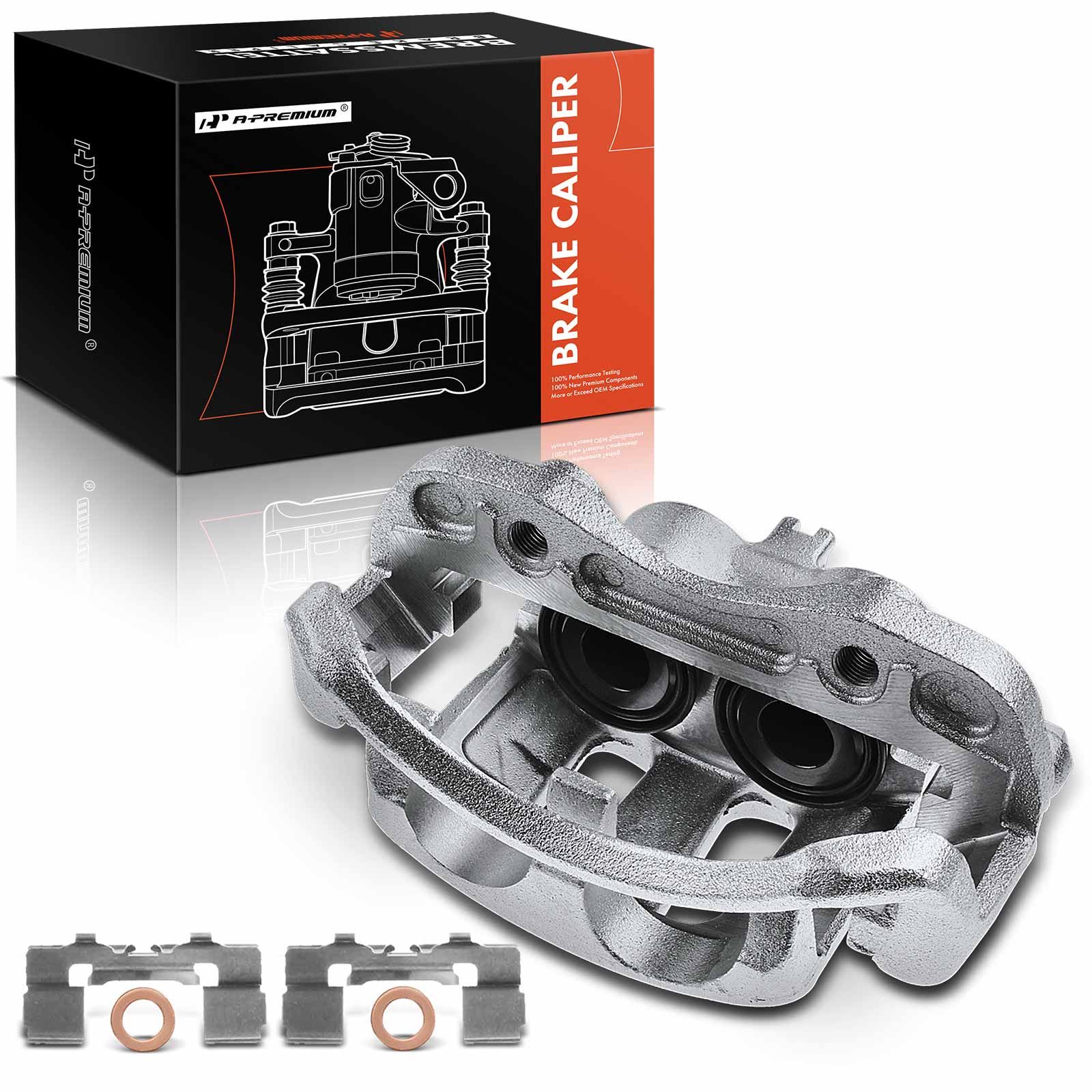 Front Passenger Brake Caliper with Bracket for Nissan Frontier 1998 ...