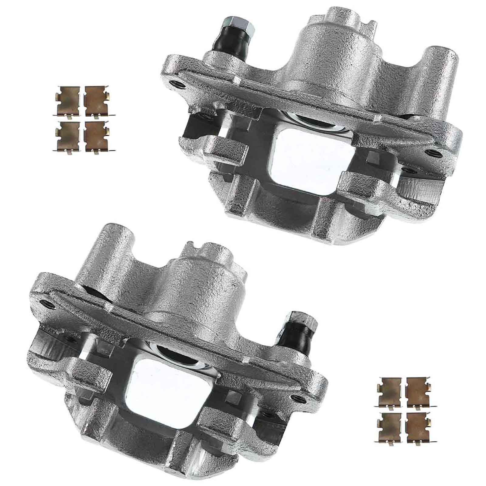 2 Pcs Rear Disc Brake Calipers with Bracket for Lexus Toyota ES300 Camry 00-01 | A-Premium