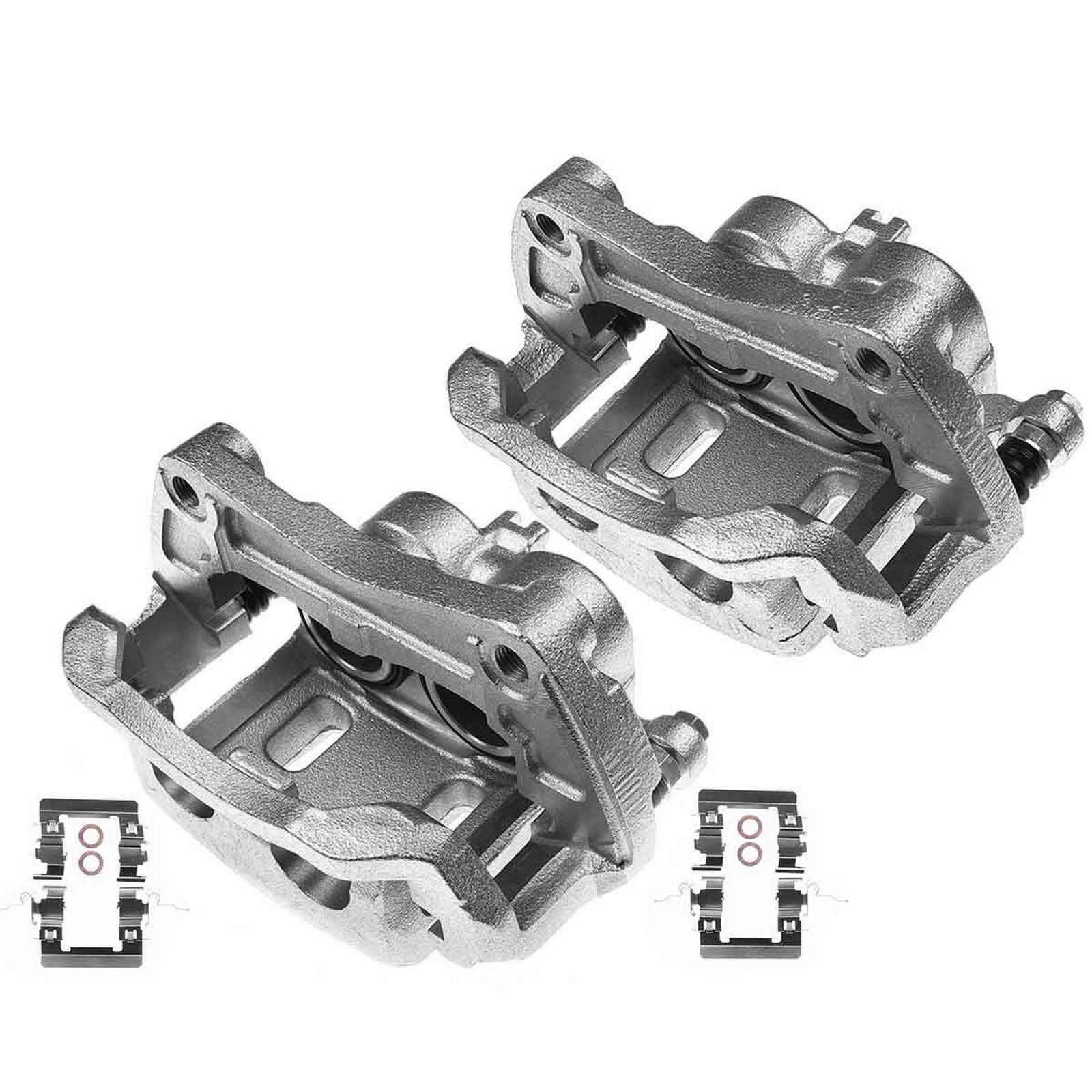 2 Pcs Front Brake Caliper with Bracket for Nissan 370Z 09-19 Infiniti ...