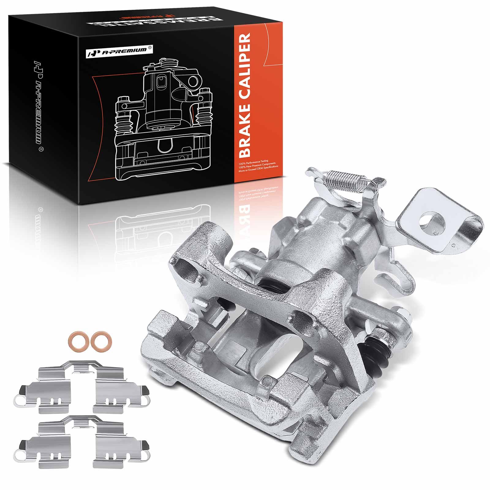 Rear Passenger Brake Caliper with Bracket for Scion xB 2008-2015 L4 2 ...