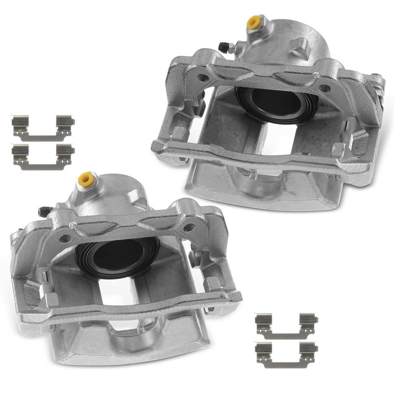 2 Pcs Front Disc Brake Calipers for 2011 Mercedes-Benz C300 | A-Premium