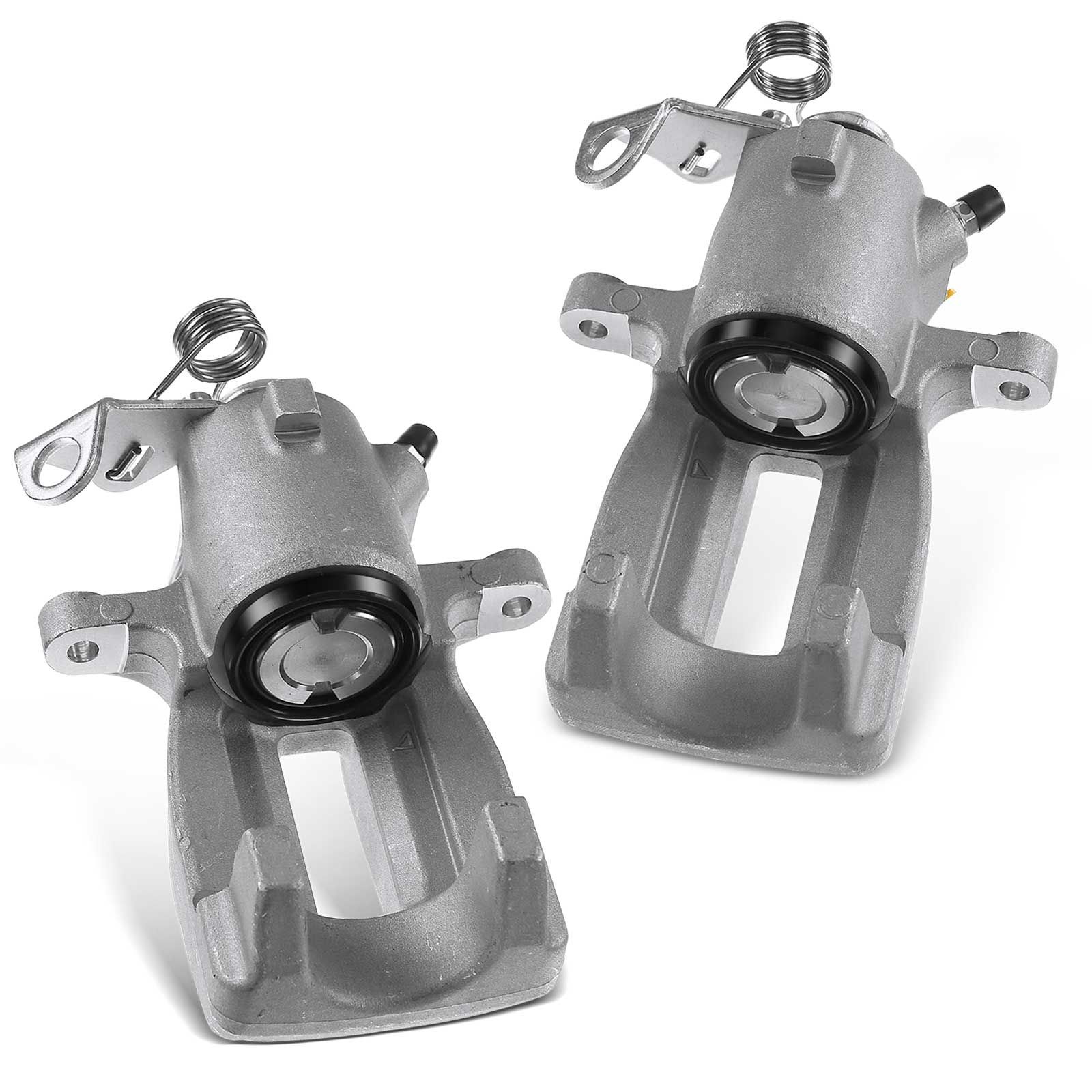 2 Pcs Rear Disc Brake Calipers for Audi TT Quattro Volkswagen VW Golf ...