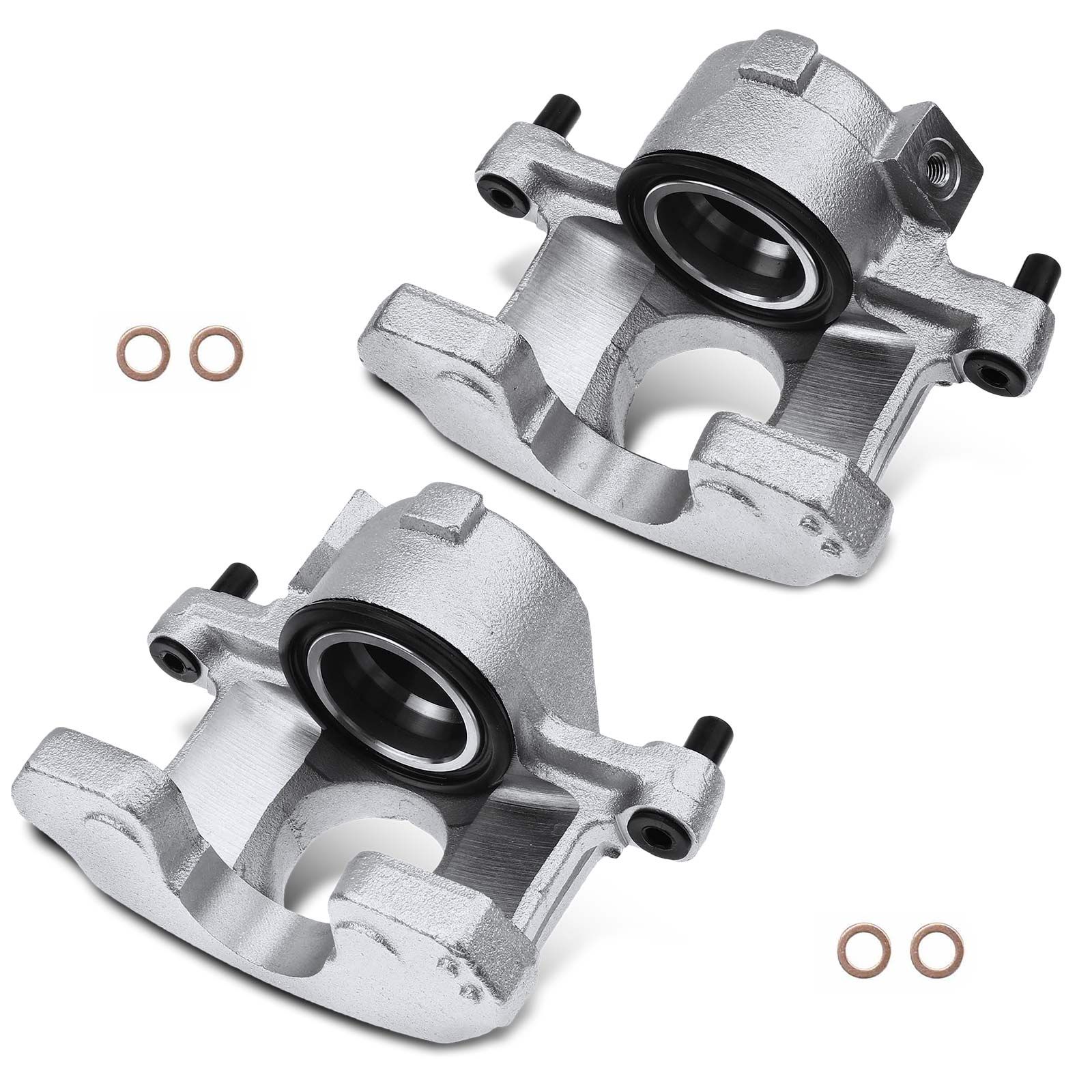 2 Pcs Front Disc Brake Calipers for Ford Mustang 1987-1993 Thunderbird ...