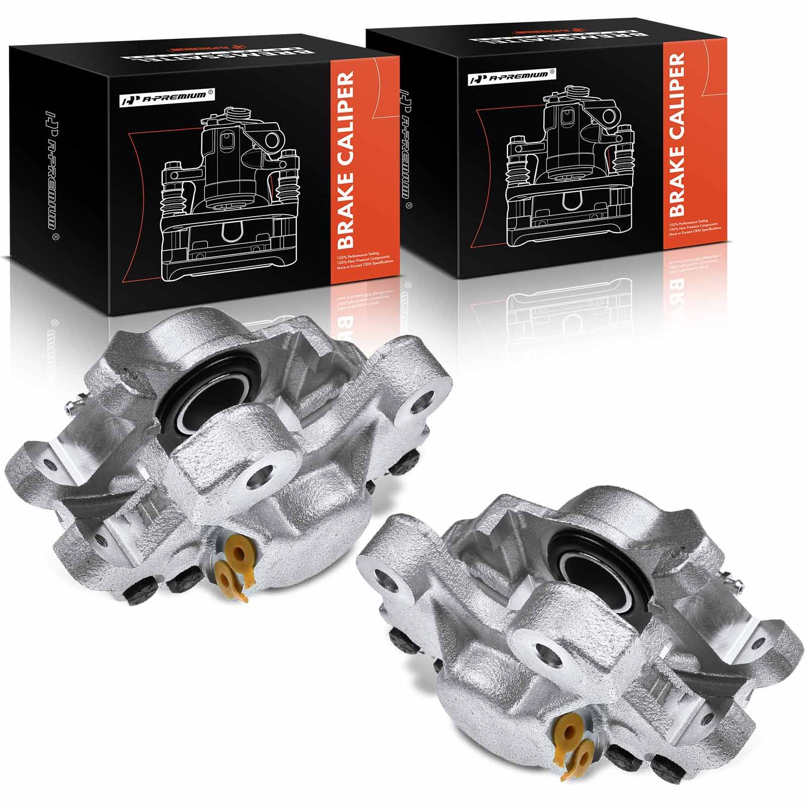 2 Pcs Rear Brake Caliper for Jaguar XJ12 74-79 XJ6 74-87 XJS 76-94 | A ...