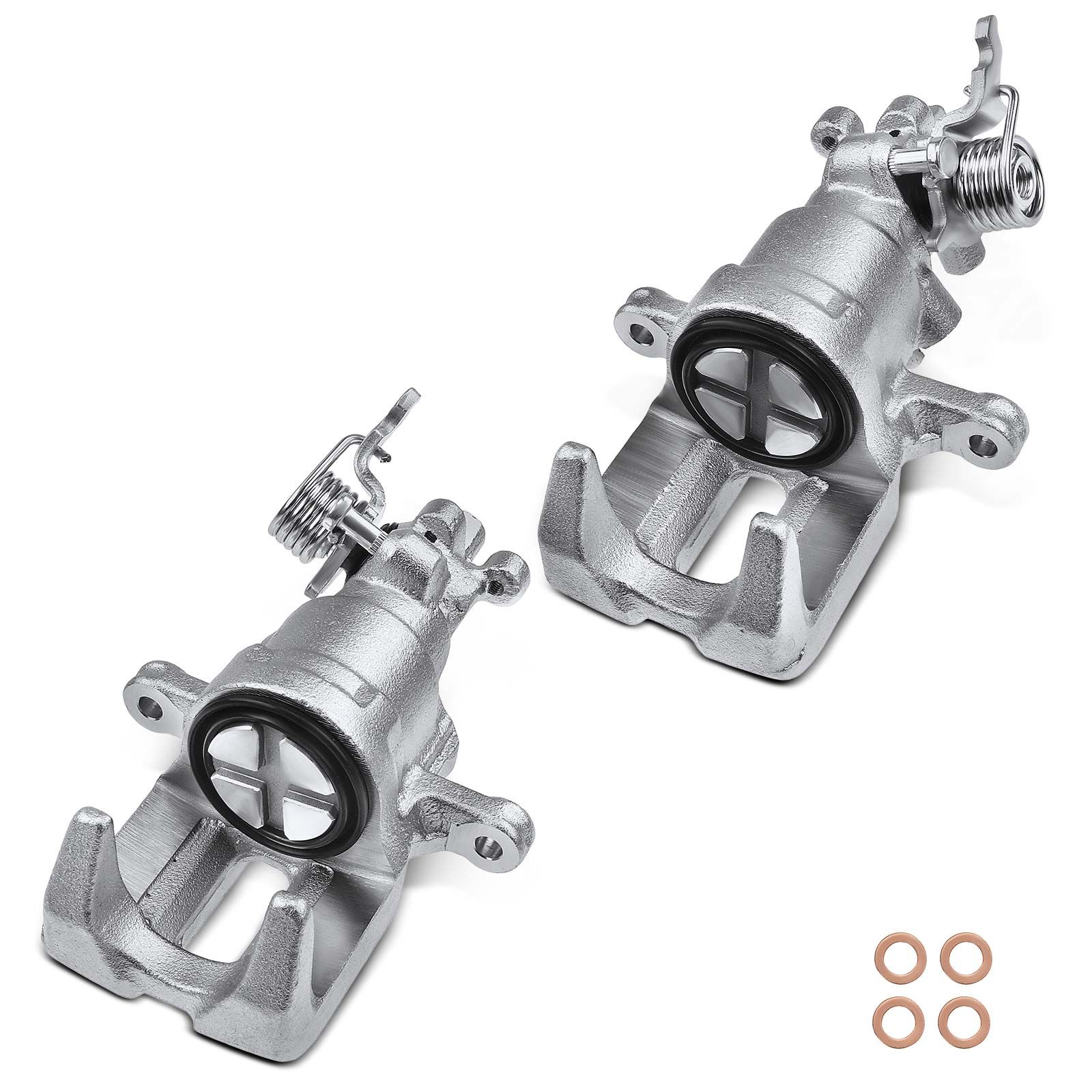 2 Pcs Rear Disc Brake Calipers for Honda S2000 2000-2009 L4 2.2L 2.0L ...