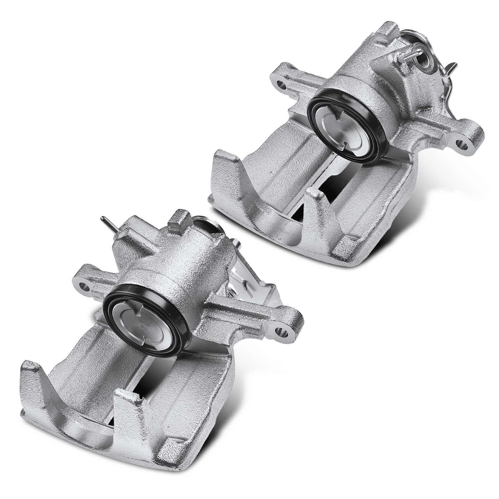 2 Pcs Rear Disc Brake Calipers for Audi A4 Quattro 05-06 A4 05-06 S4 04 ...