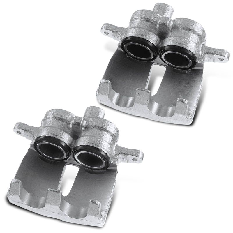 2 Pcs Front Disc Brake Calipers for Land Rover LR3 Range Rover Range ...