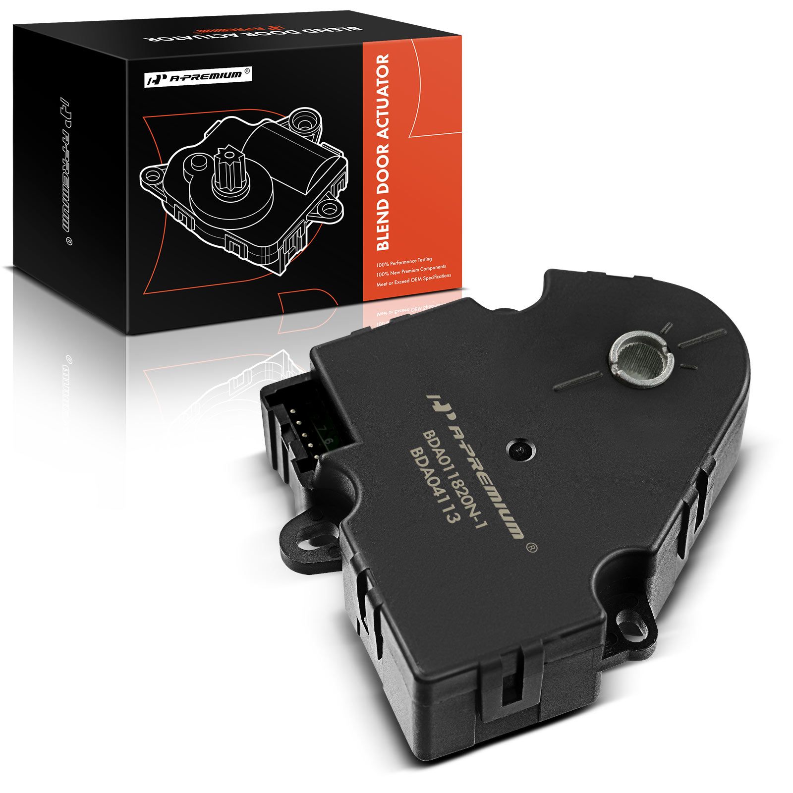 Main Mode HVAC Heater Blend Door Actuator for Chevy Silverado GMC ...