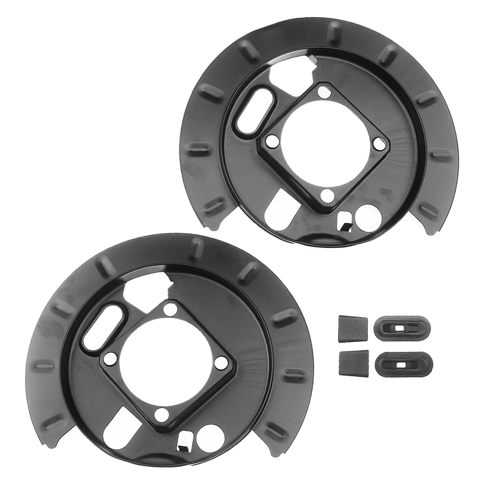 2 Pcs Rear Brake Dust Splash Shield for Chevy Silverado GMC Sierra 1500 ...