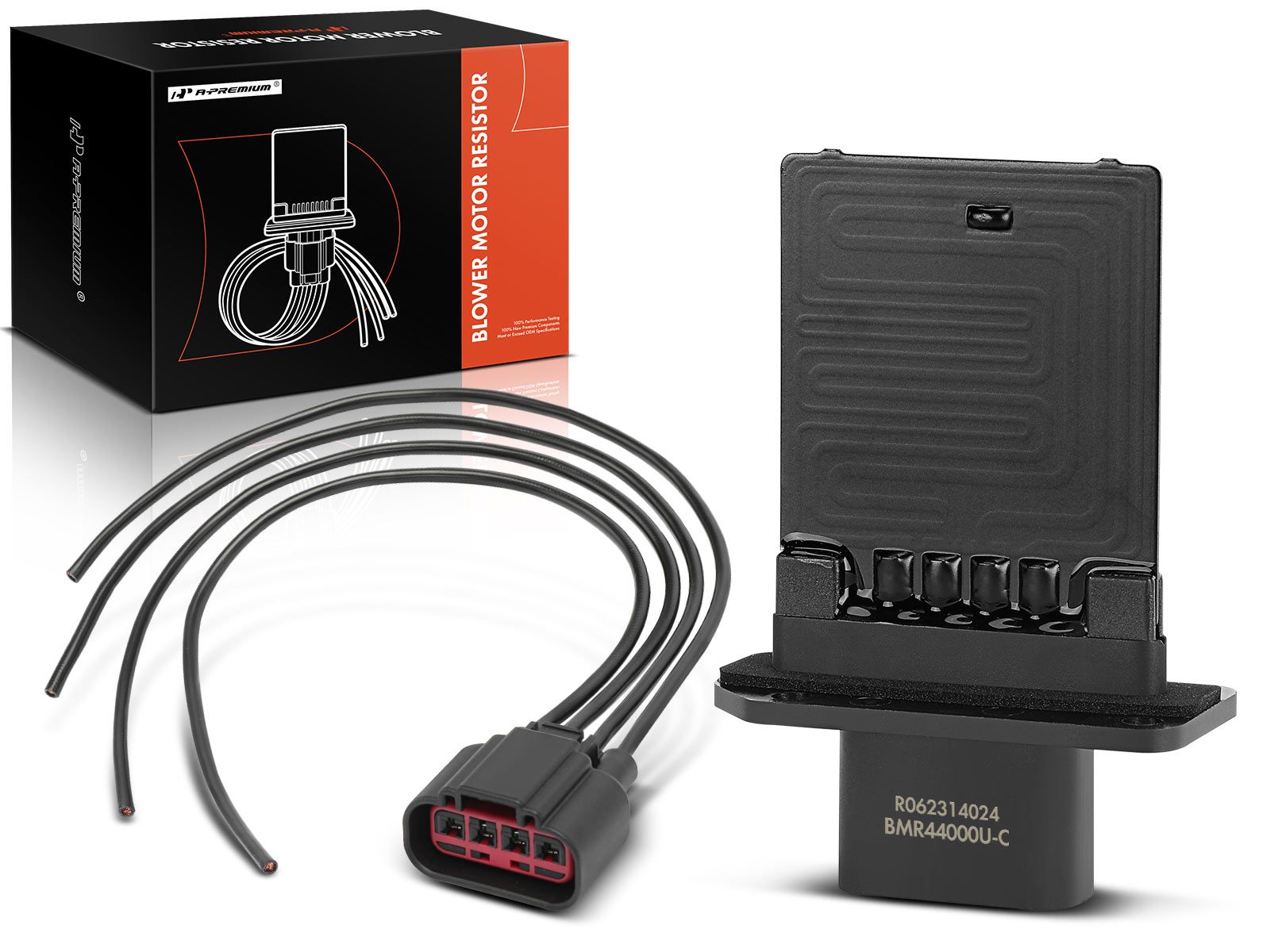 Blower Motor Resistor with Harness for Ford F-150 Mustang Lincoln Mazda ...