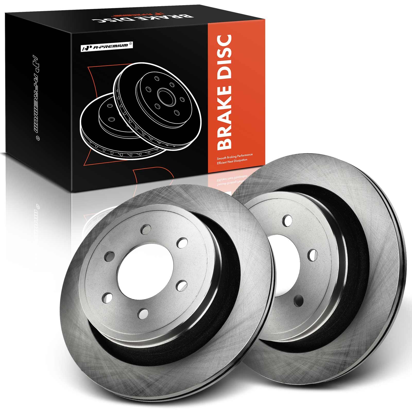Rear Disc Brake Rotors for 2015 Ford F-150
