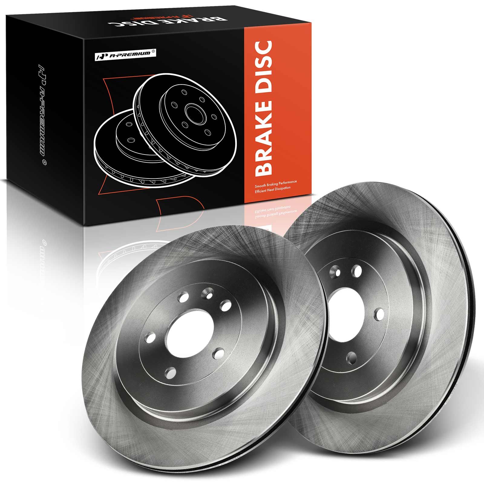 Rear Disc Brake Rotors for Ford Explorer 2013-2019 Flex Taurus Lincoln ...