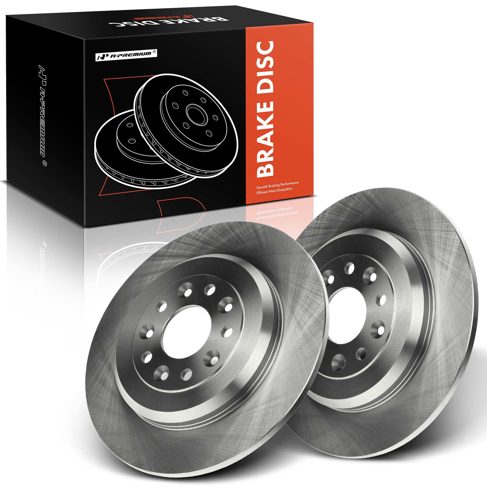 Rear Disc Brake Rotors for Ford Explorer 2011-2019 Edge Lincoln MKS MKT ...