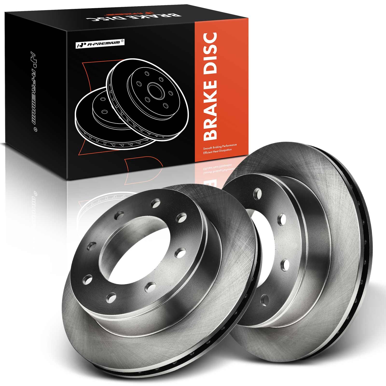 Rear Disc Brake Rotors for Chevrolet Silverado 1500 GMC Savana 2500 07 ...