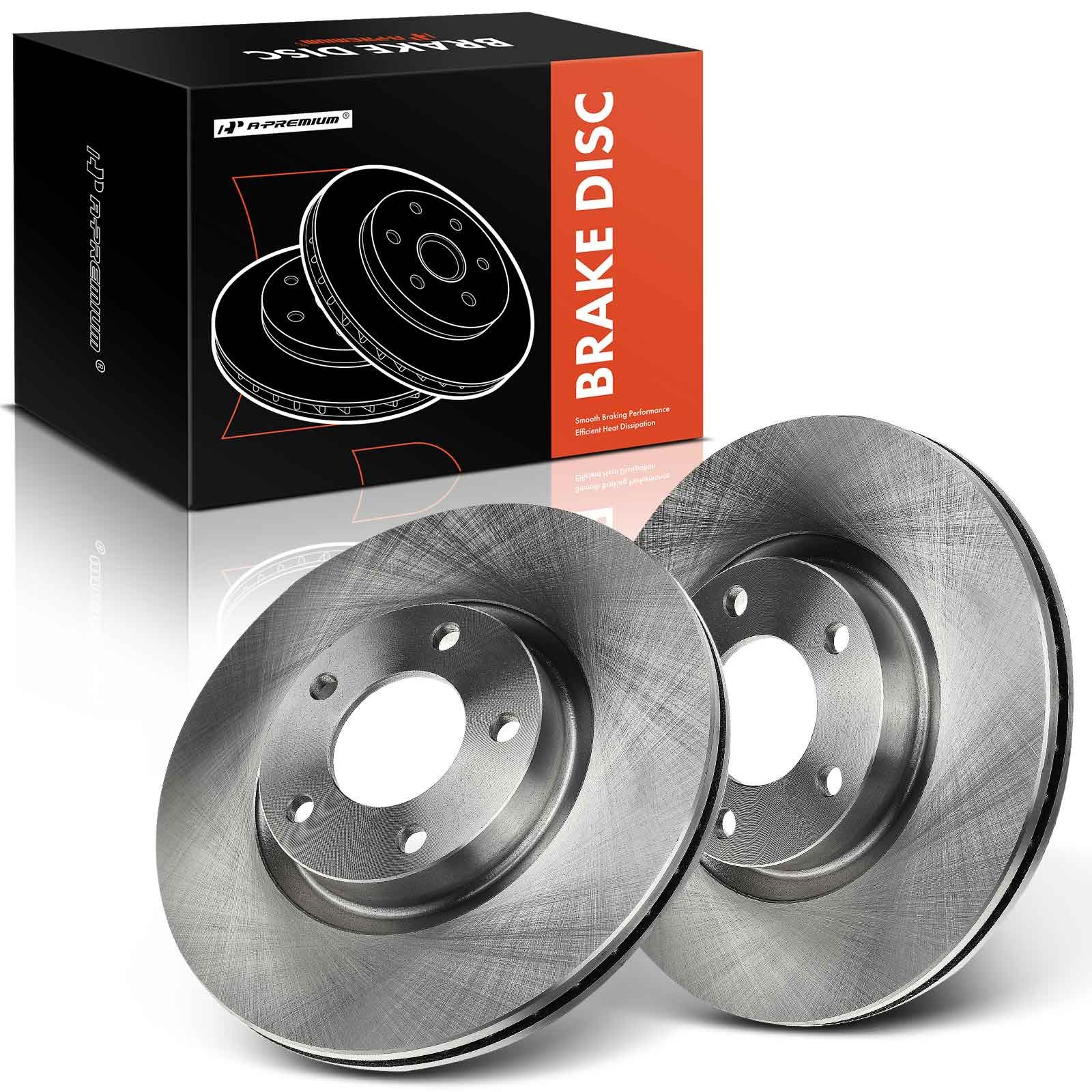 Front Disc Brake Rotors for Mazda 3 2004-2013 5 2006-2010 2012-2017 ...