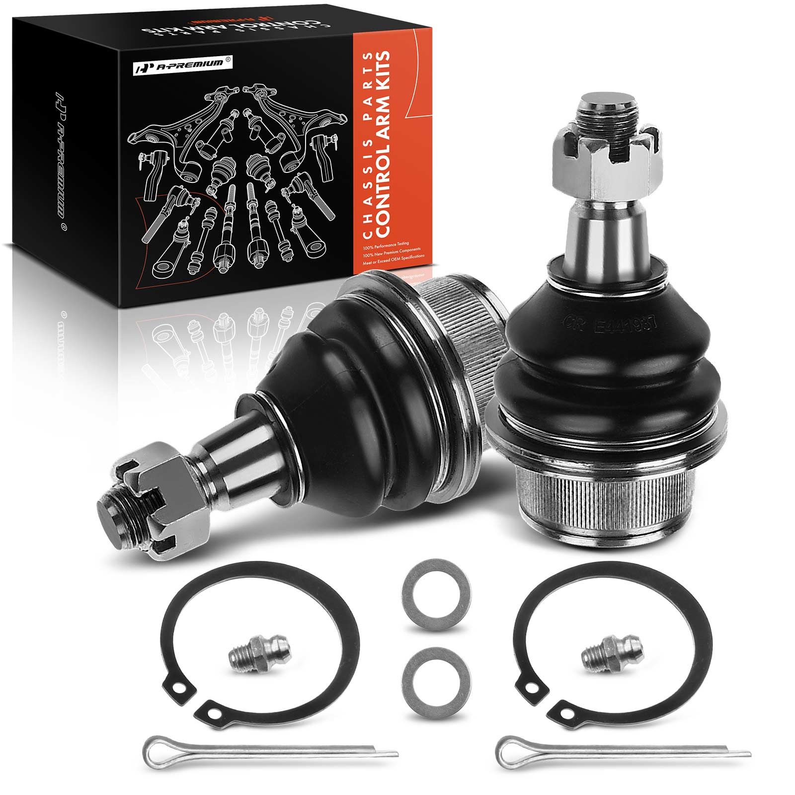 2 Pcs Front Lower Ball Joint for Chevy Silverado 1500 2000-2016 GMC Sierra Cadillac | A-Premium