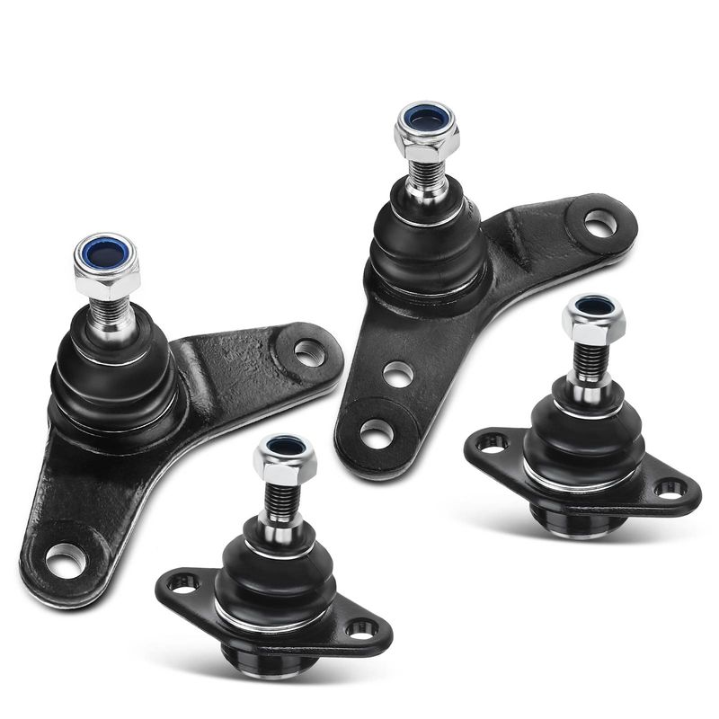 4 Pcs Front Lower Ball Joints for Mini Cooper R52/R50/R53 2002-2008 L4 1.6L