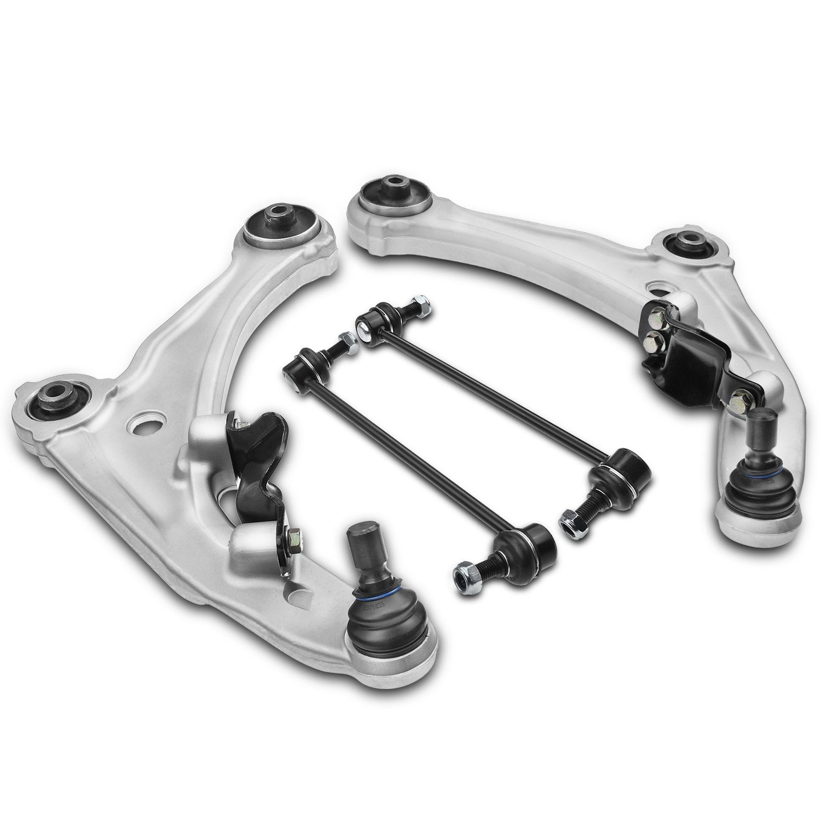 4 Pcs Front Lower Control Arm with Ball Joint Stabilizer Bar Link for ...
