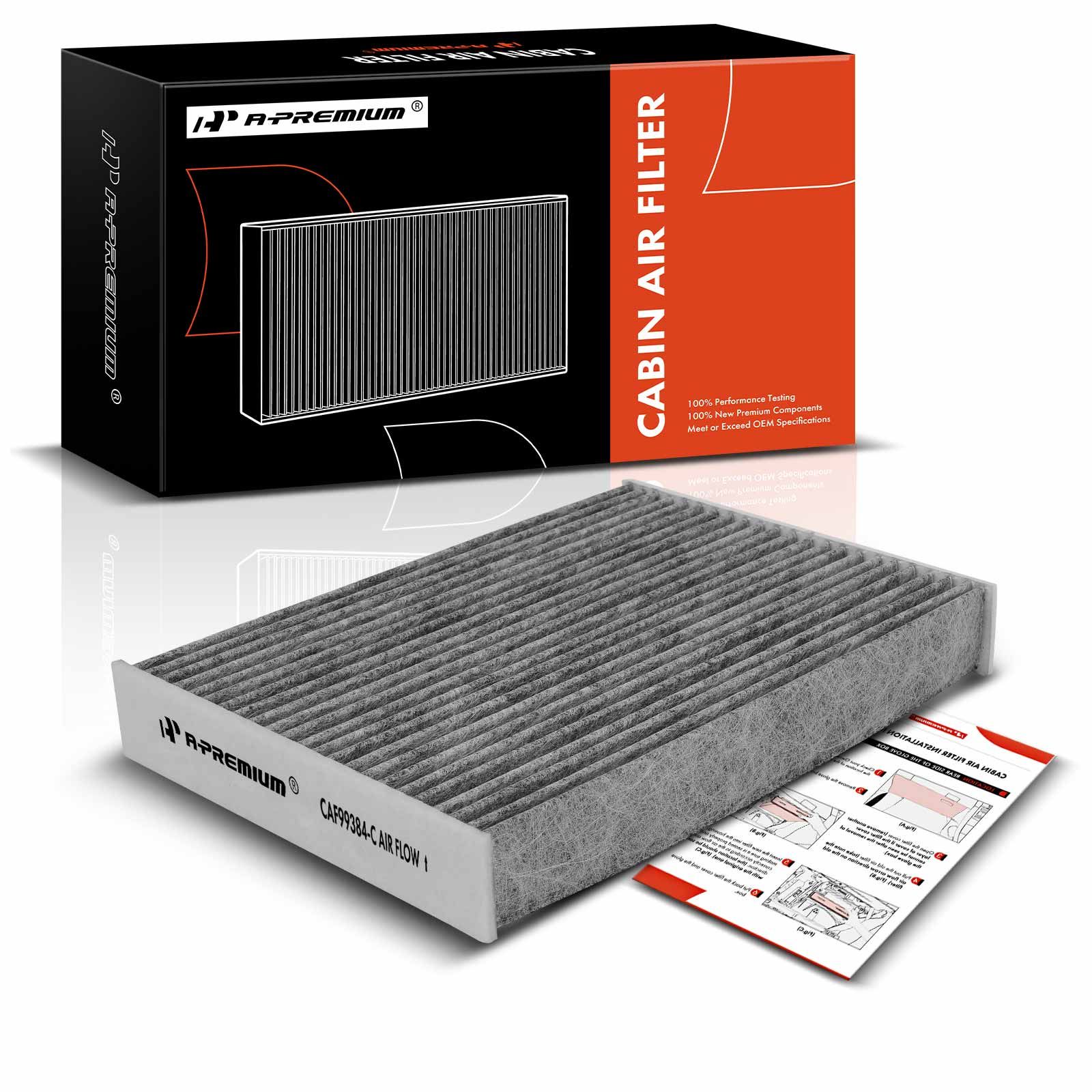 Activated Carbon Cabin Air Filter for 2020 Nissan Qashqai | A-Premium