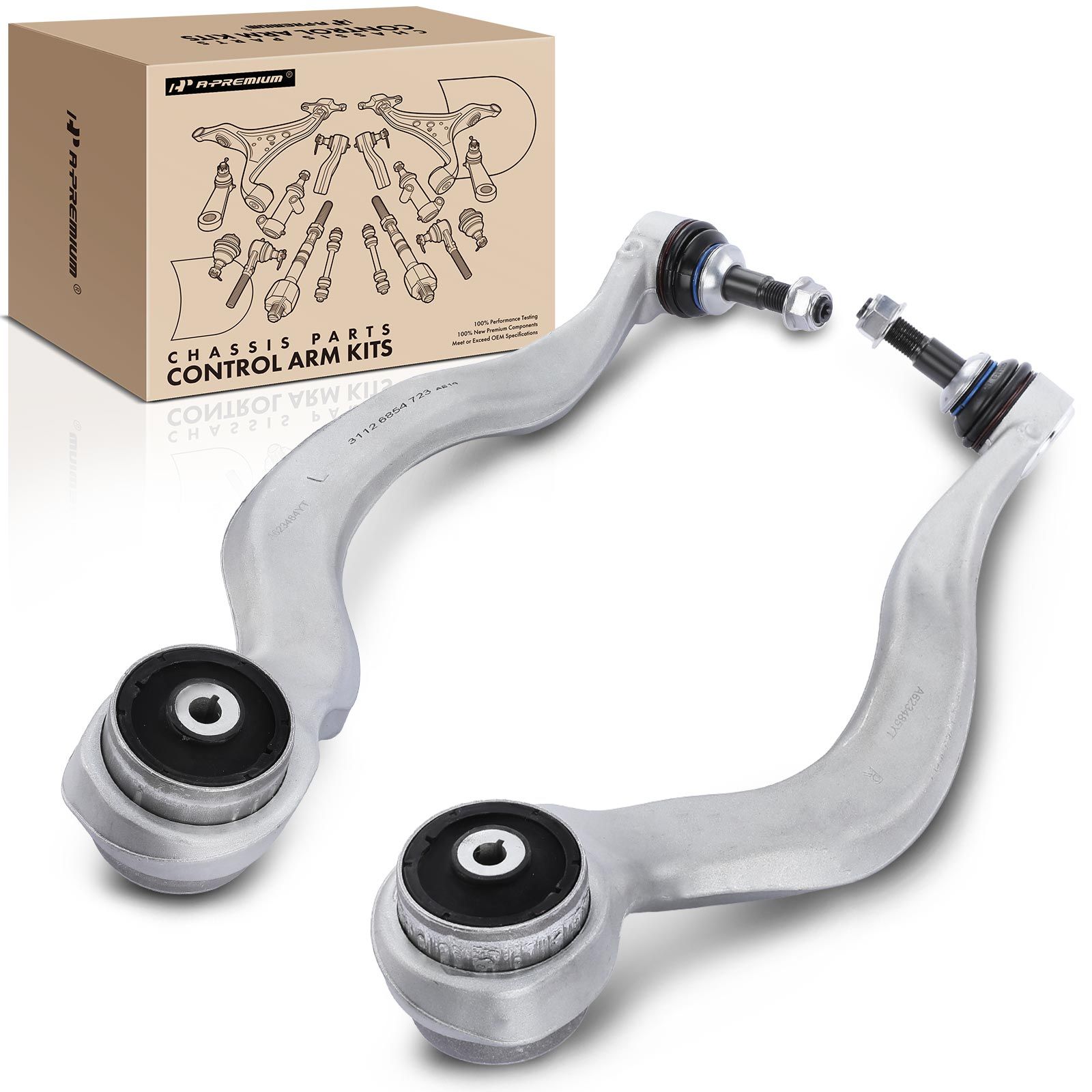 2 Pcs Front Lower Forward Control Arm with Ball Joint for BMW F30 F32 ...