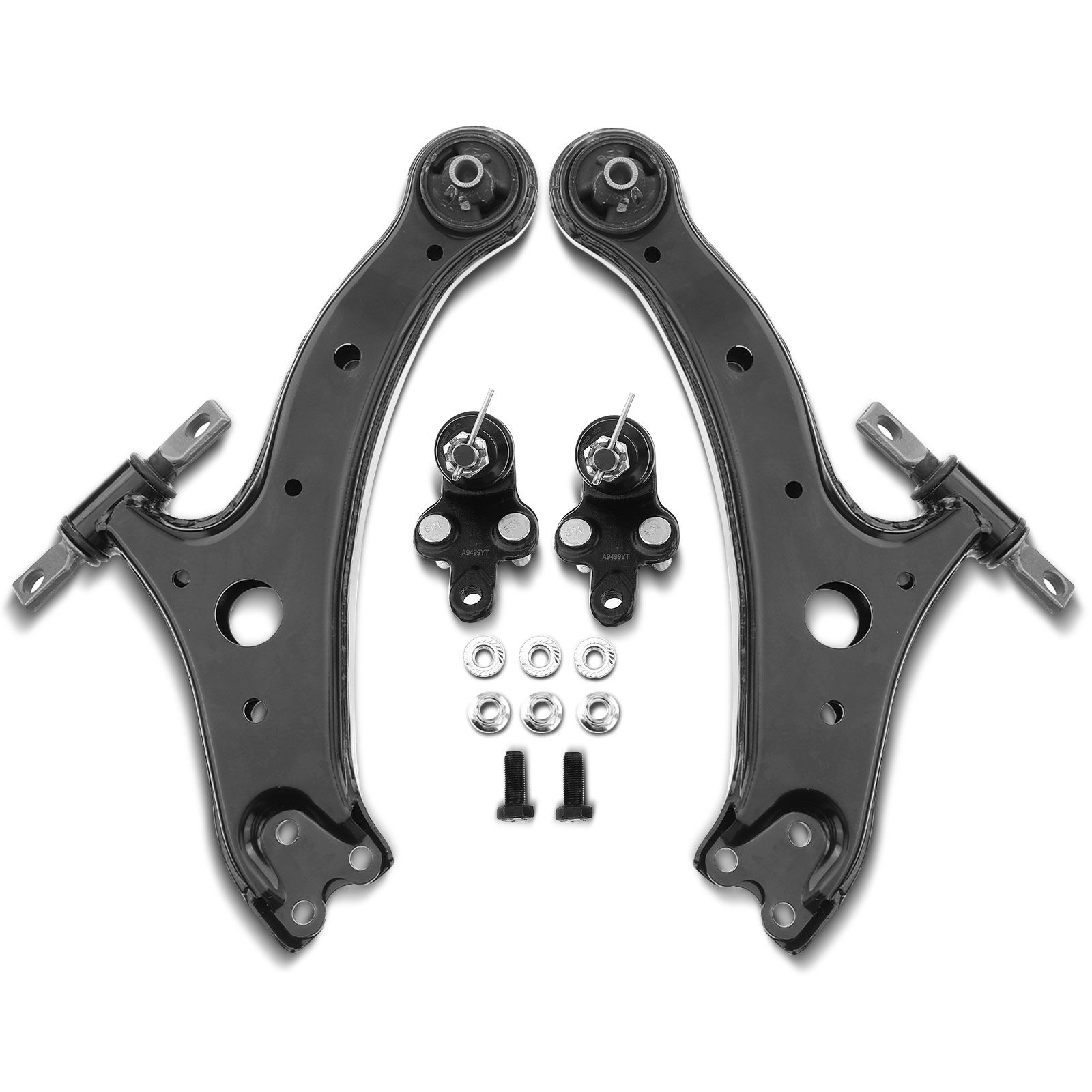4 Pcs Front Control Arm with Ball Joints for 2005 Lexus RX330